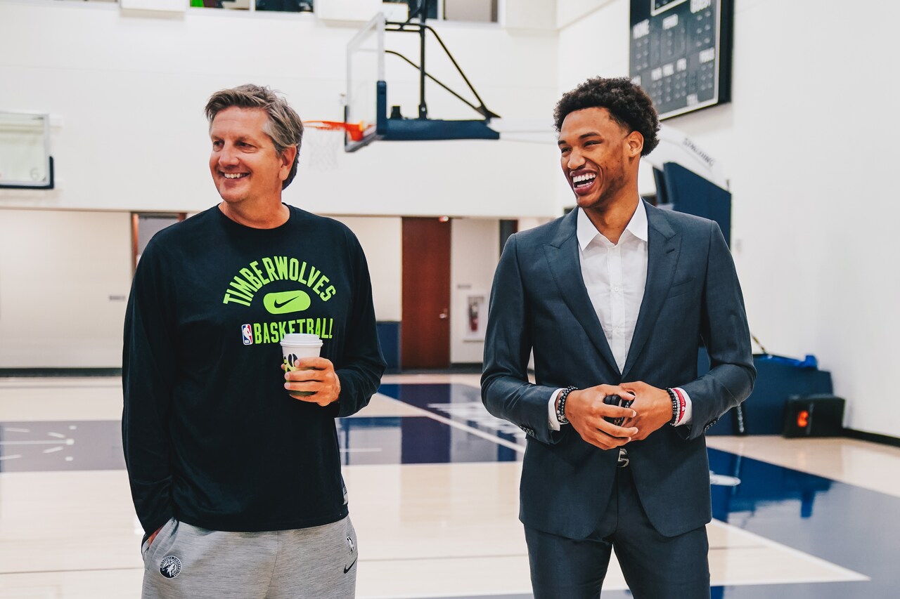 Behind The Scenes Look At The Rookie's First Day | Minnesota Timberwolves