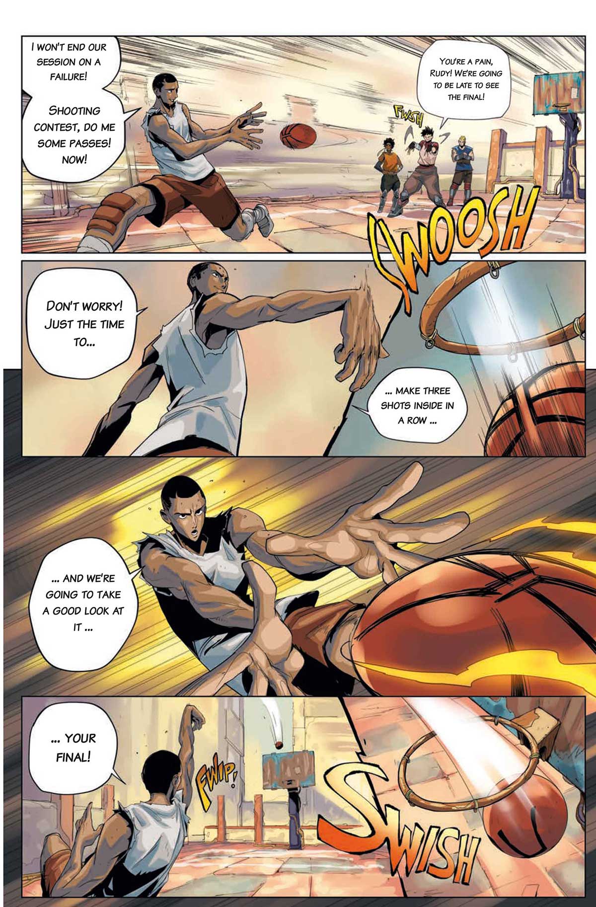 Rudy Gobert stars in intergalactic basketball-themed comic book | NBA.com