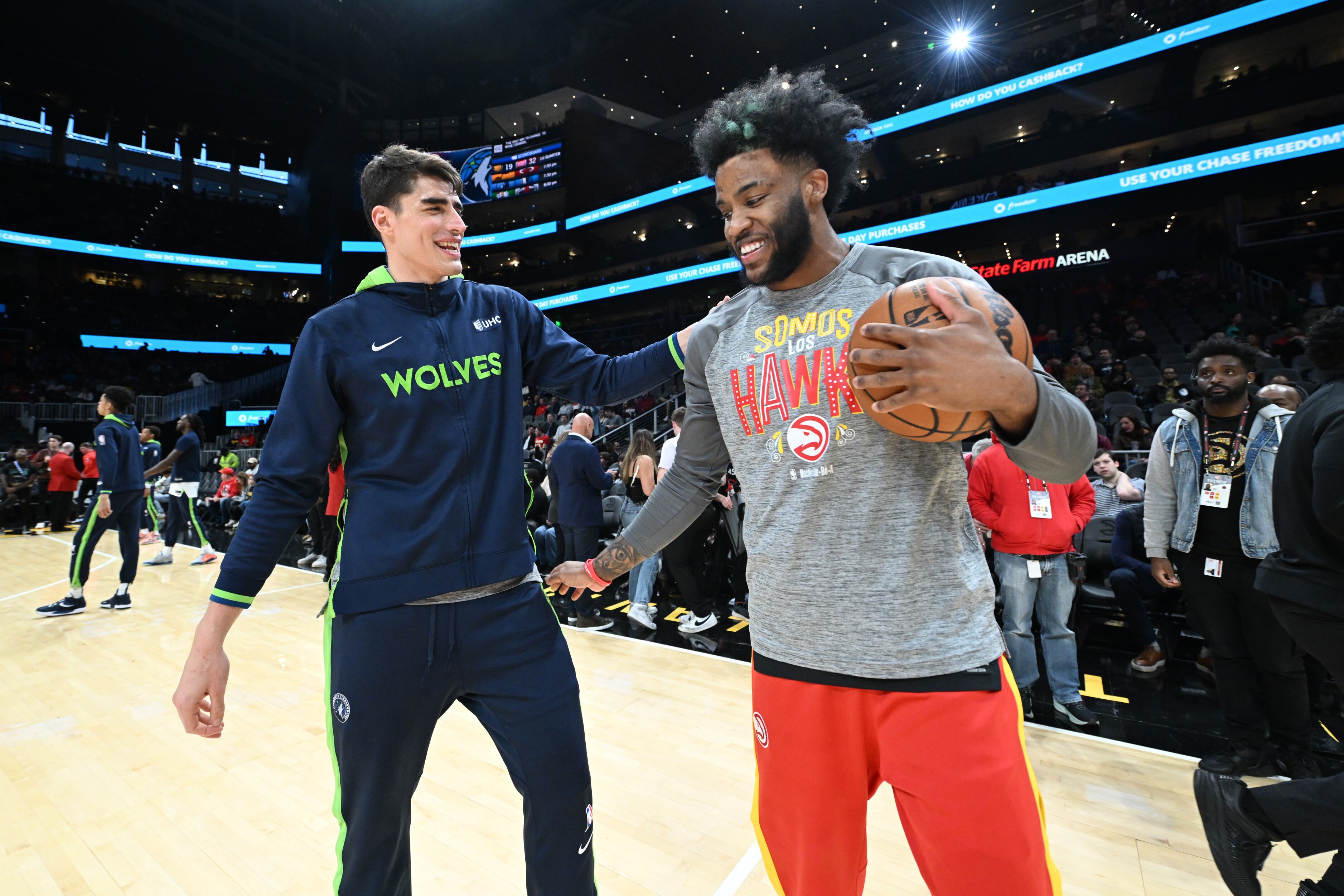 Wolves Pics: Victory over Hawks | 03.13.23 Photo Gallery | NBA.com