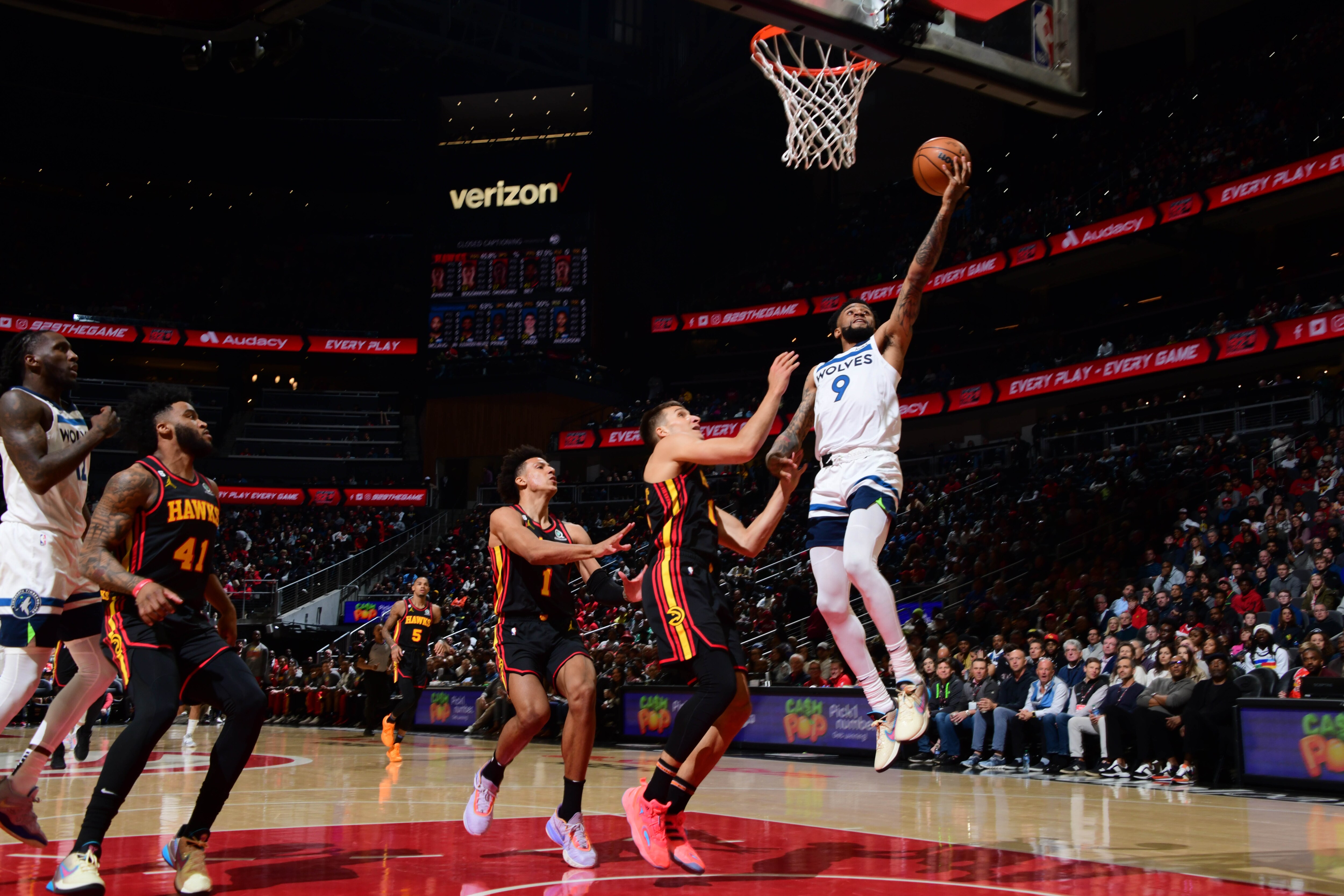 Wolves Pics: Victory over Hawks | 03.13.23 Photo Gallery | NBA.com