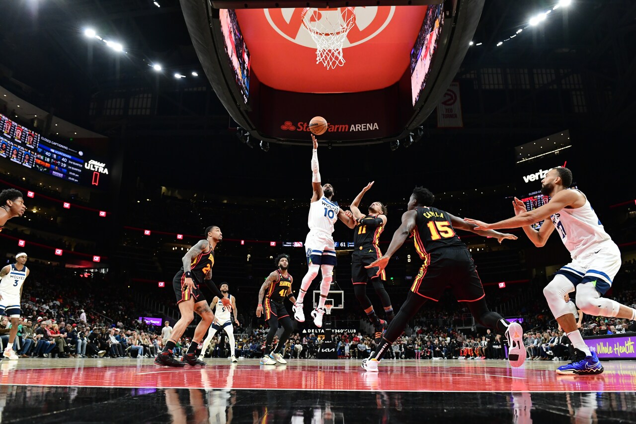 Wolves Pics: Victory over Hawks | 03.13.23 Photo Gallery | NBA.com