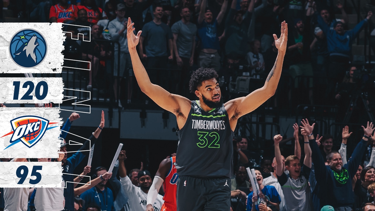Oklahoma City Thunder vs Minnesota Timberwolves Apr 14, 2023 Game ...