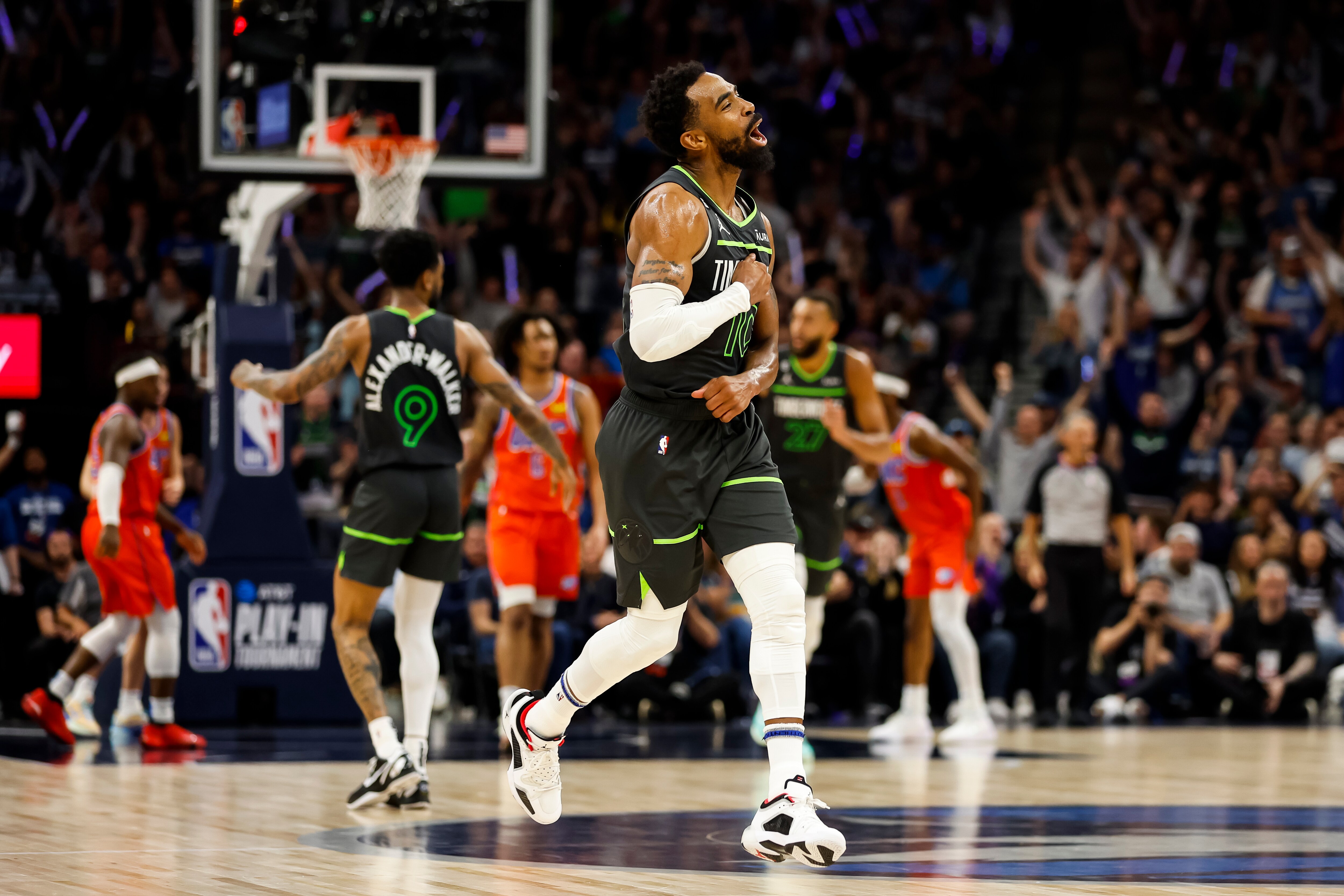 Wolves Pics: Wolves Victory Over Thunder | 04.14.23 Photo Gallery | NBA.com