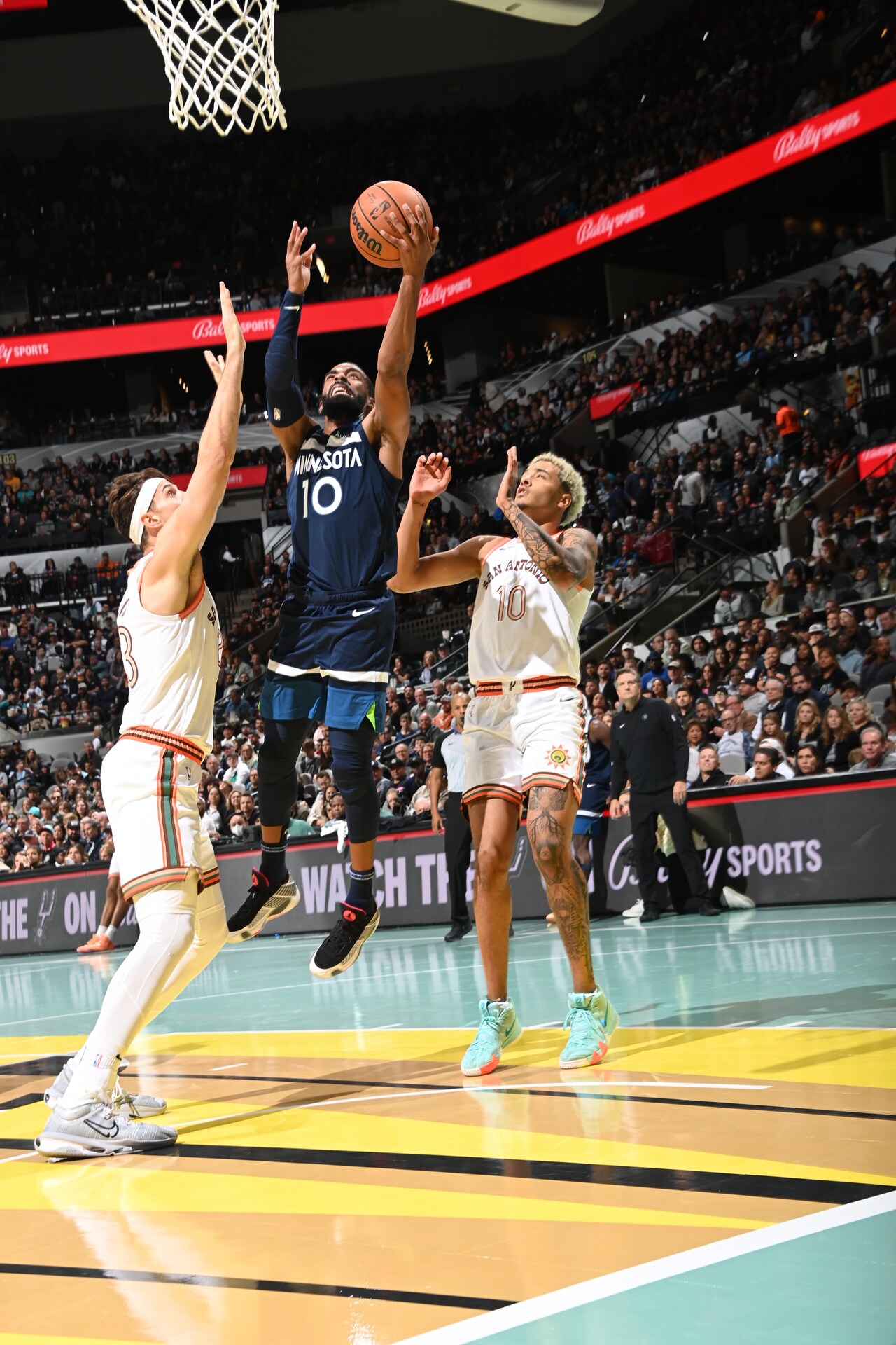 Wolves Pics: Wolves Take Down Spurs In First IST Game | 11.10.23 Photo ...