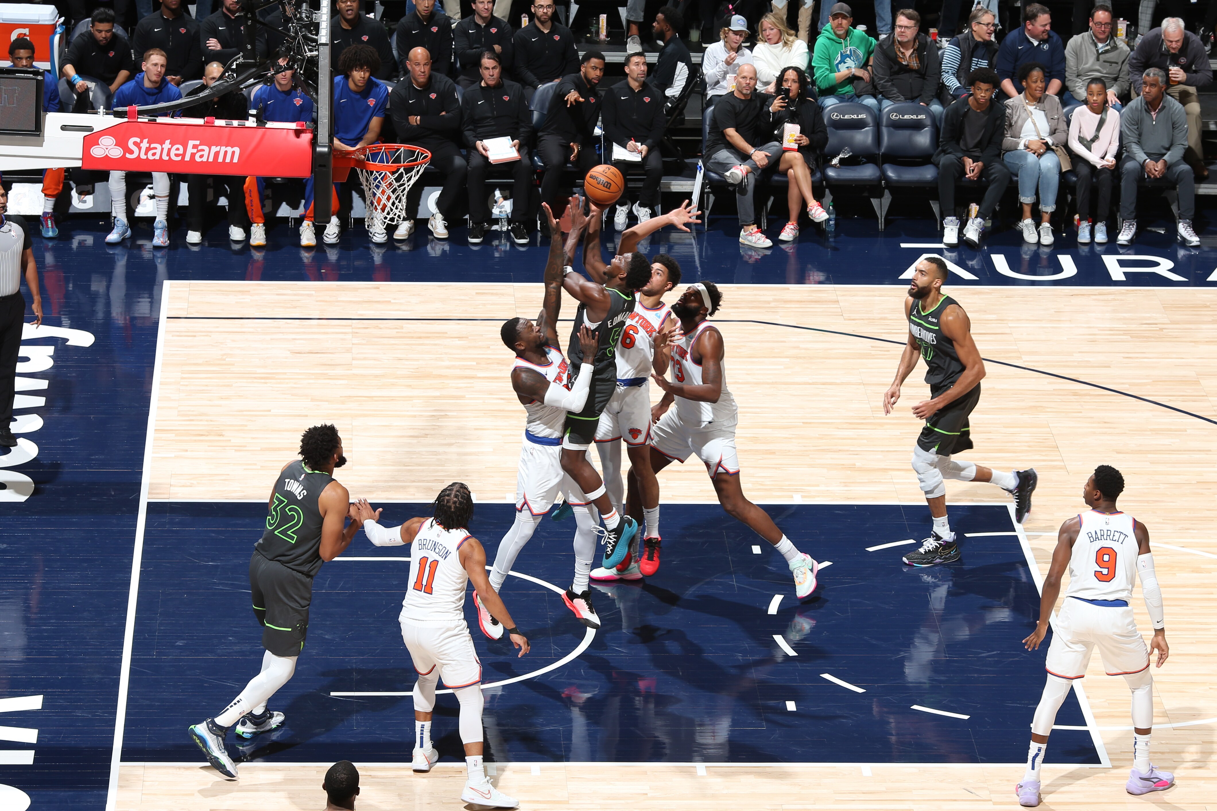 Wolves Pics: Wolves Take Down Knicks | 11.20.23 Photo Gallery | NBA.com