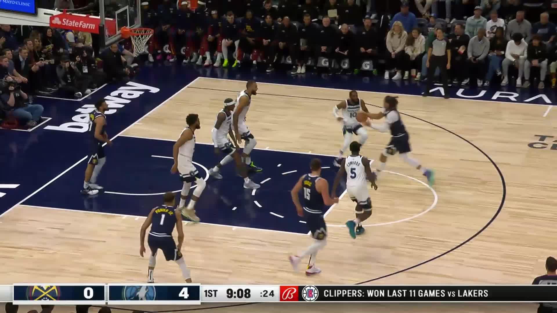 Denver Nuggets vs Minnesota Timberwolves Nov 1, 2023 Game Summary