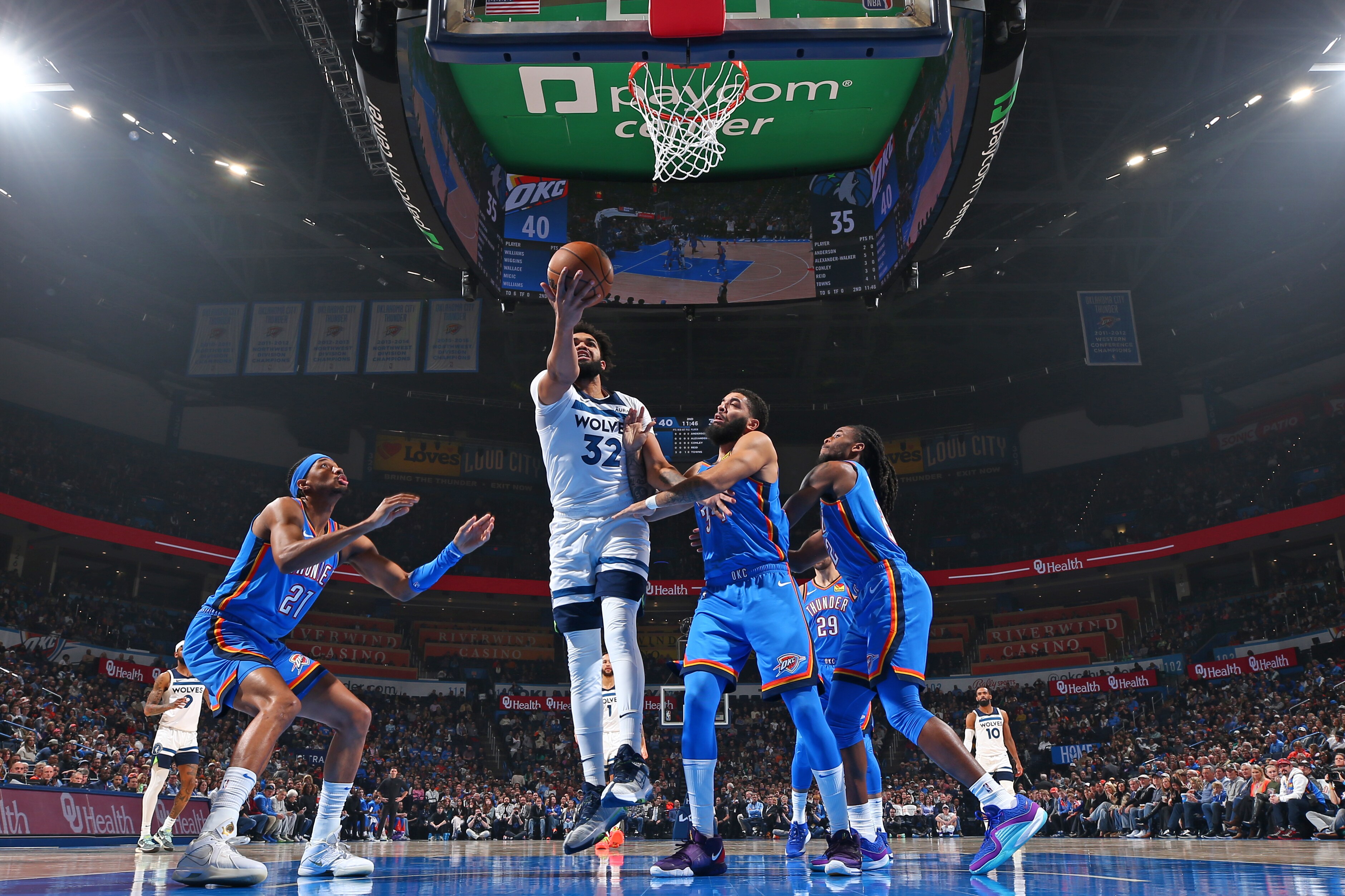 Wolves Pics: Wolves Fall To Thunder | 12.26.23 Photo Gallery | NBA.com