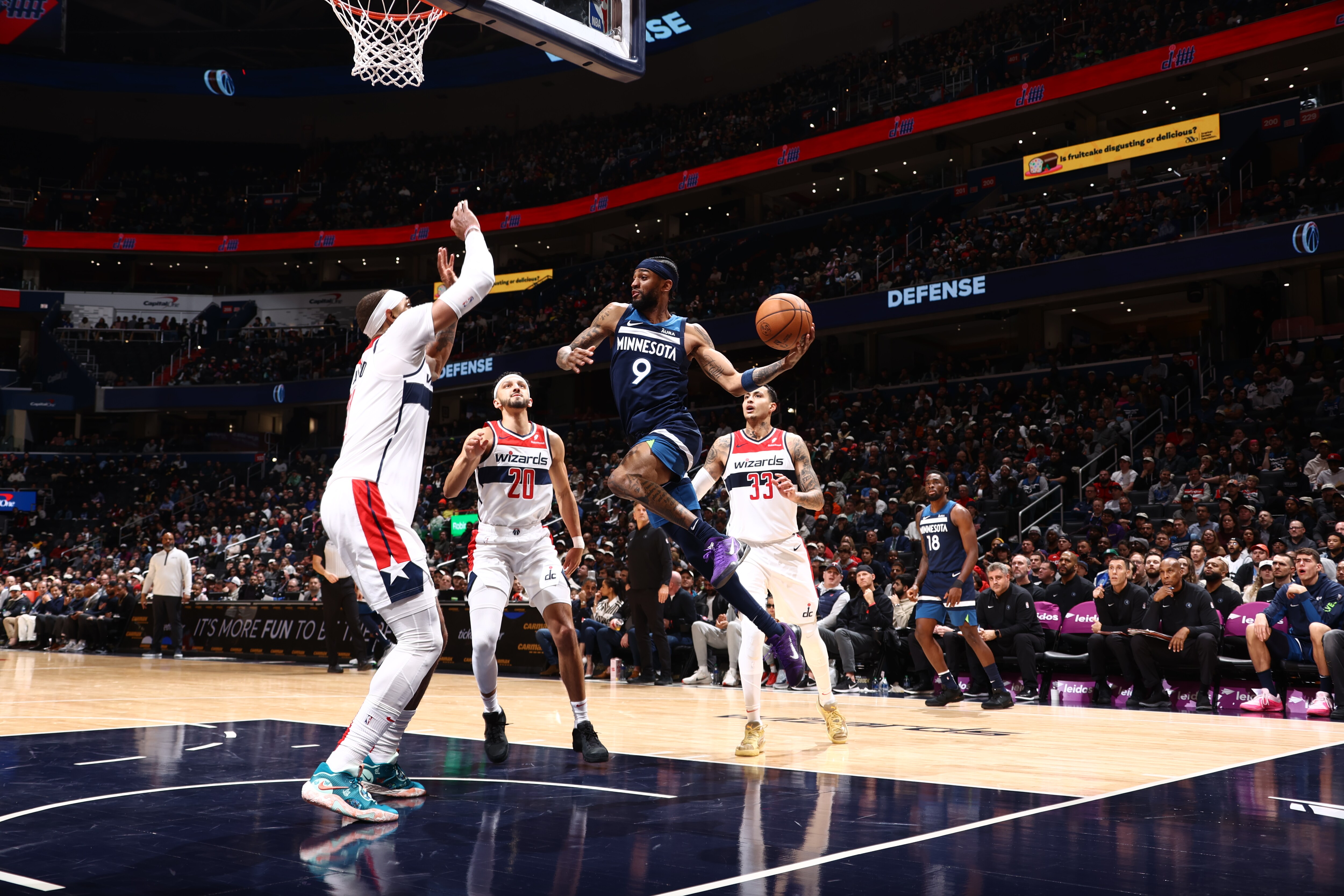Wolves Pics: Wolves Defeat Wizards, 118-107 | 01.24.24 Photo Gallery ...
