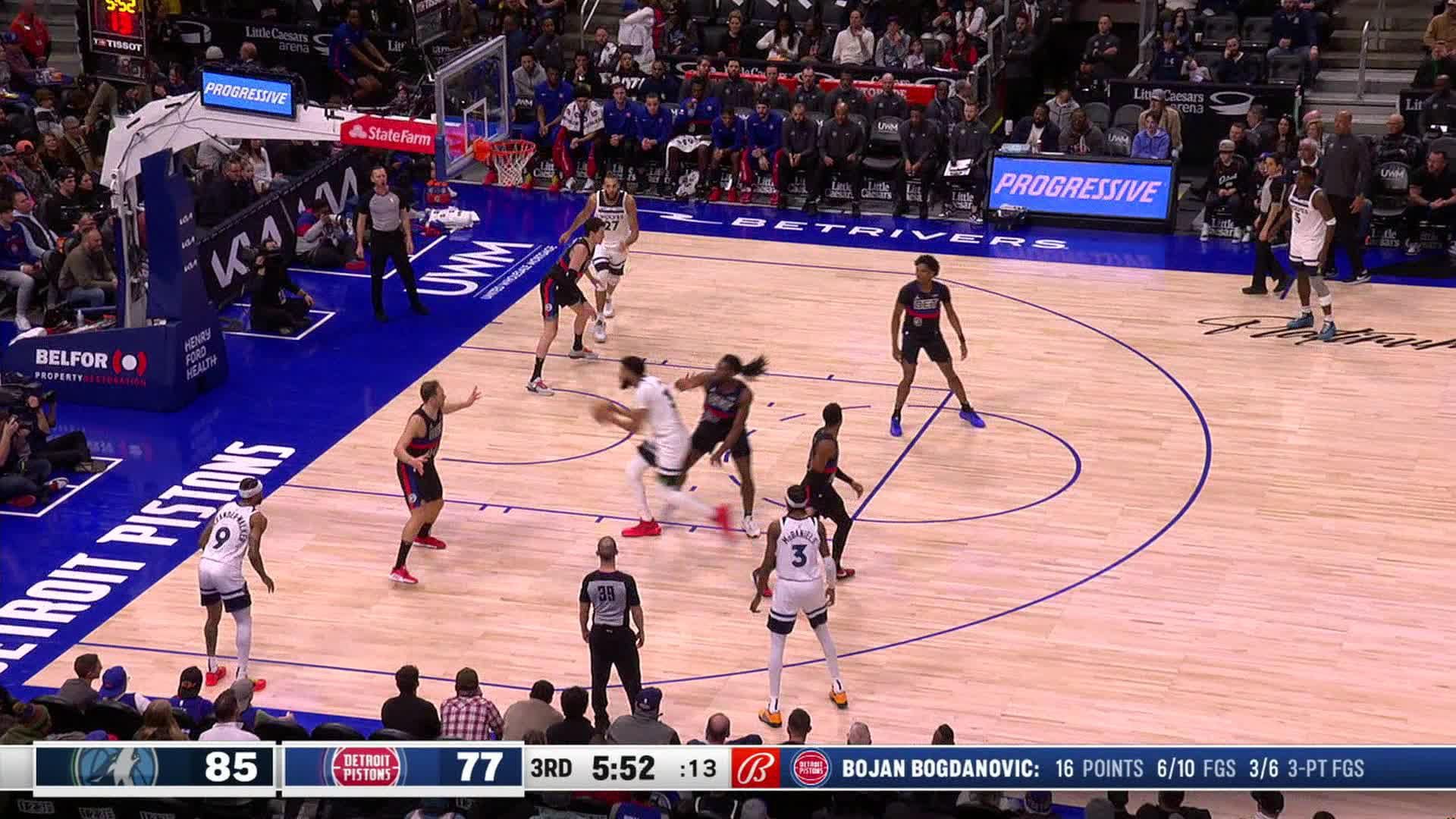 2-pointer by Jaden McDaniels