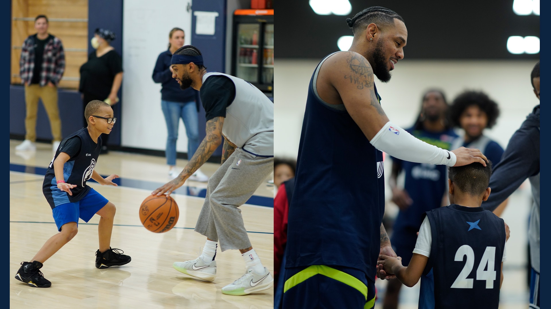 7 memorable moments from Wolves Dream Team's practice with Timberwolves ...