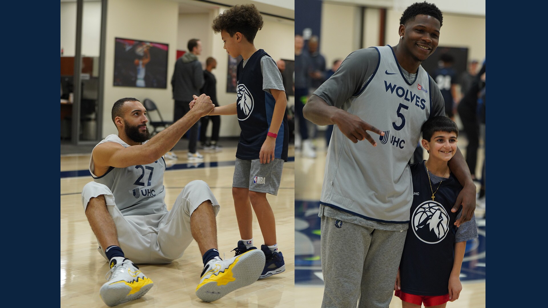7 memorable moments from Wolves Dream Team's practice with Timberwolves ...