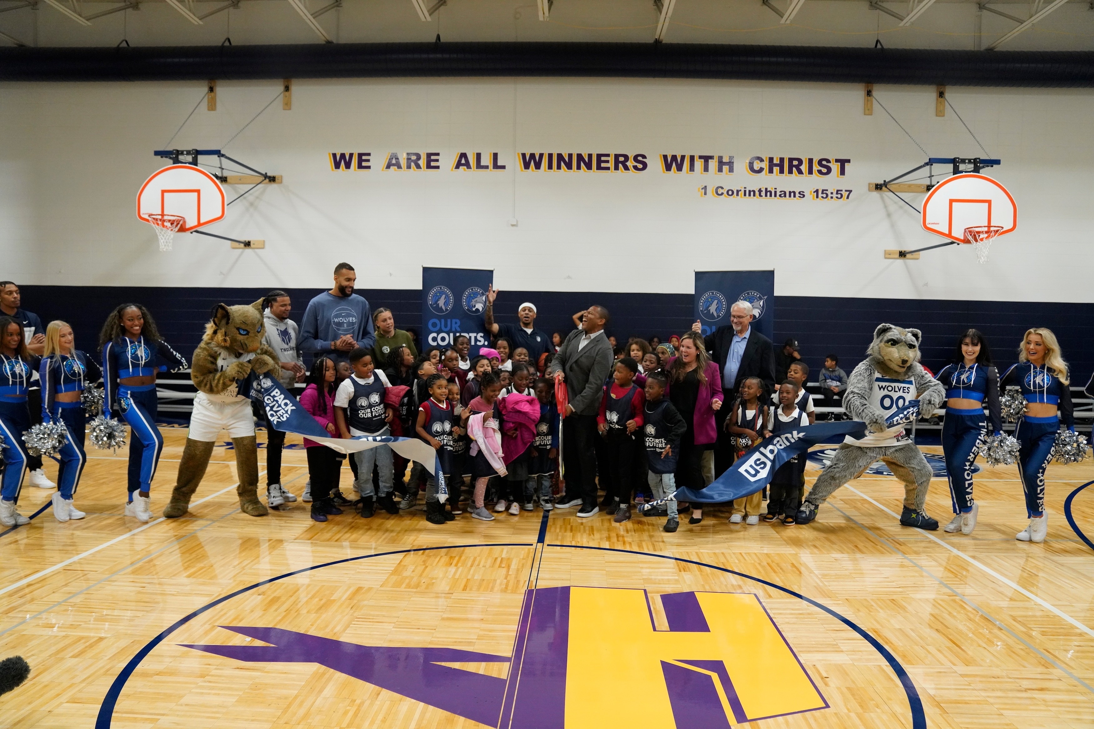 New Court Unveiled | Minnesota Timberwolves