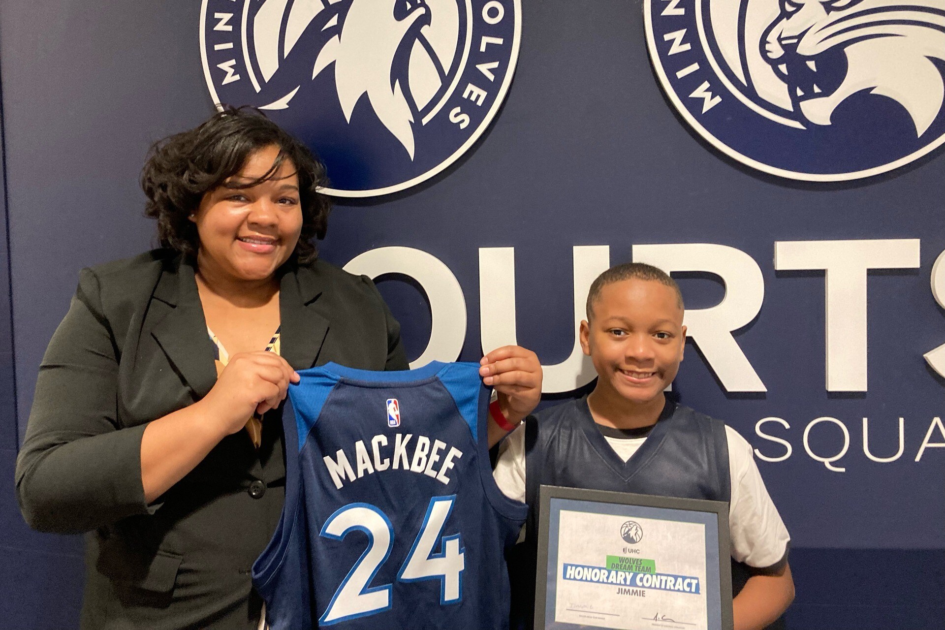 7 memorable moments from Wolves Dream Team's practice with Timberwolves ...