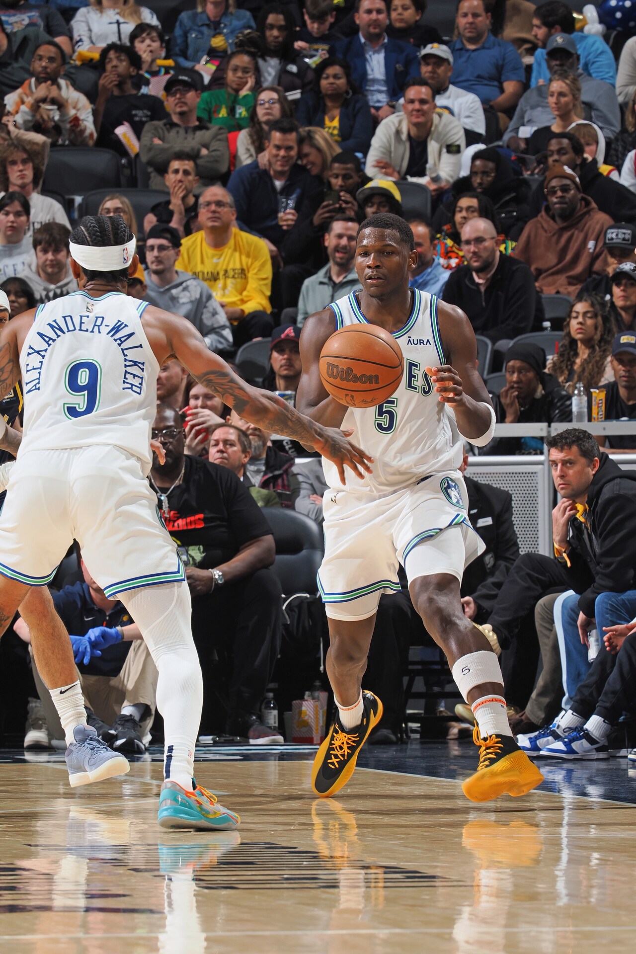 Wolves Pics: Wolves Defeat Pacers | 03.07.24 Photo Gallery | NBA.com