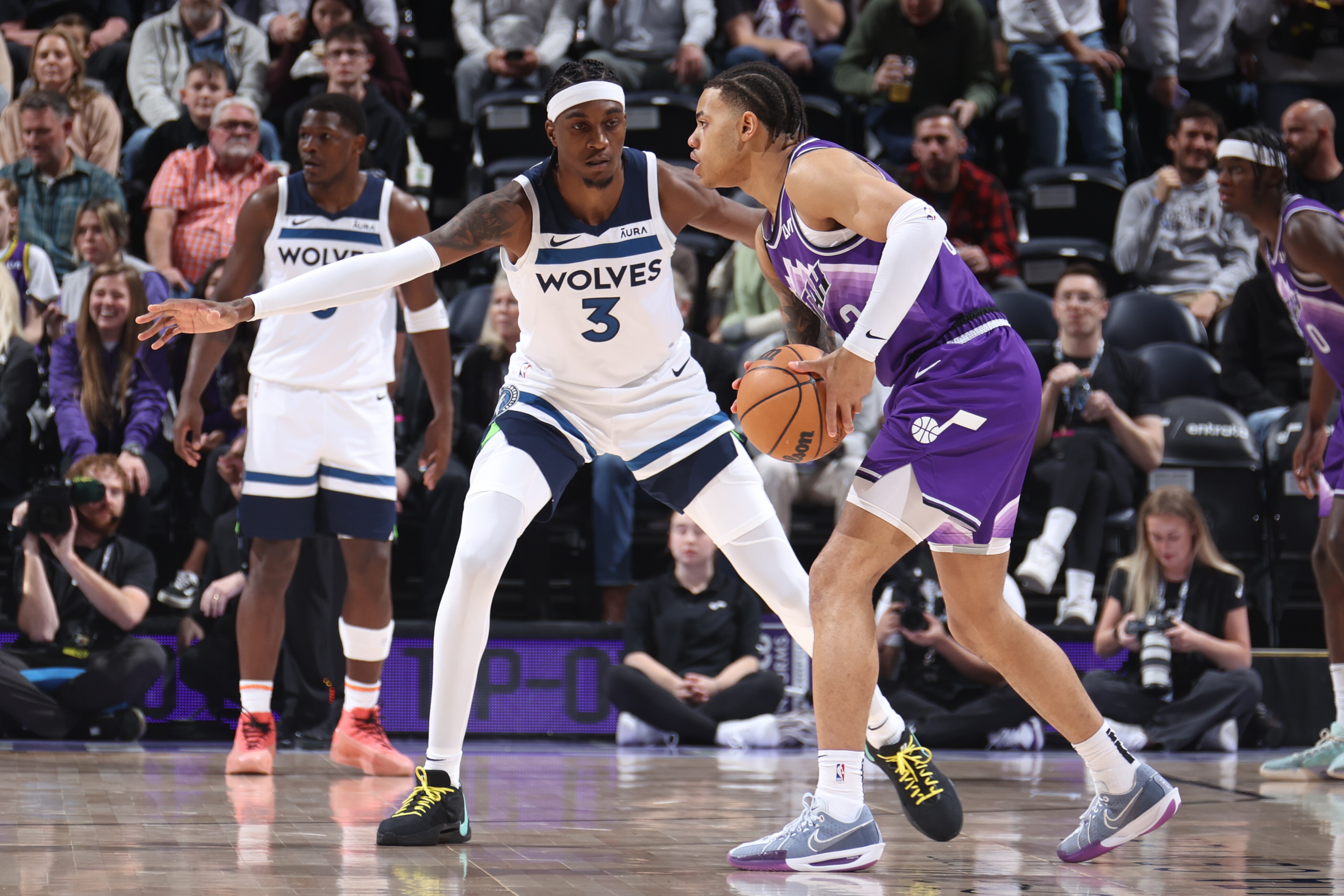 Wolves Pics: Wolves Defeat Jazz | 03.18.24 Photo Gallery | NBA.com