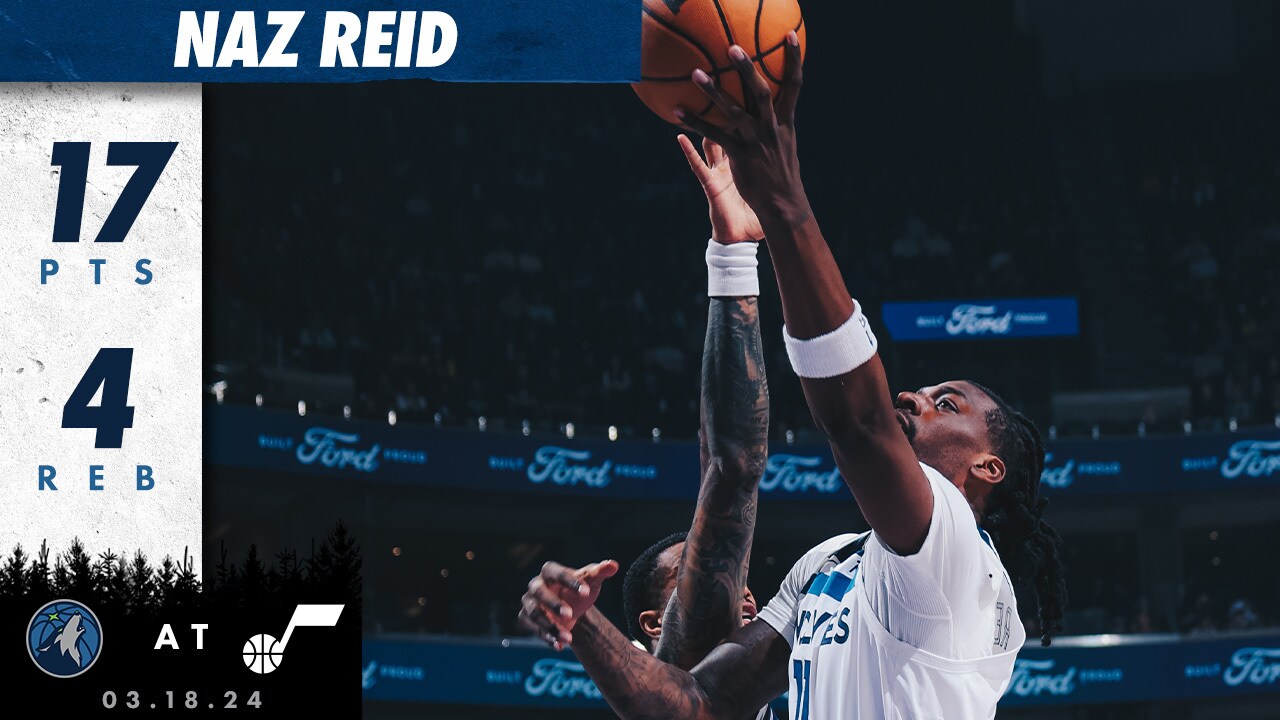 Naz Reid | Minnesota Timberwolves | NBA.com