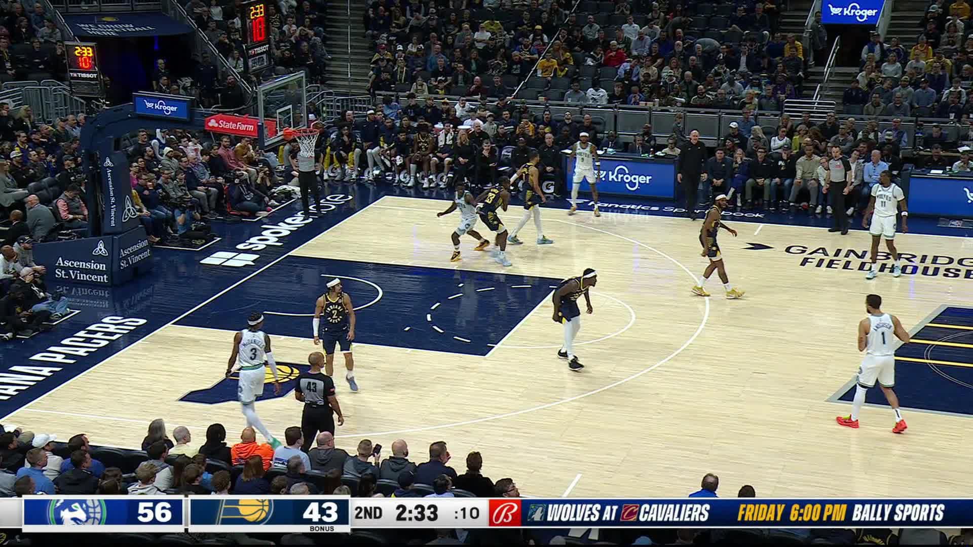 Minnesota Timberwolves vs Indiana Pacers Mar 7, 2024 Game Summary