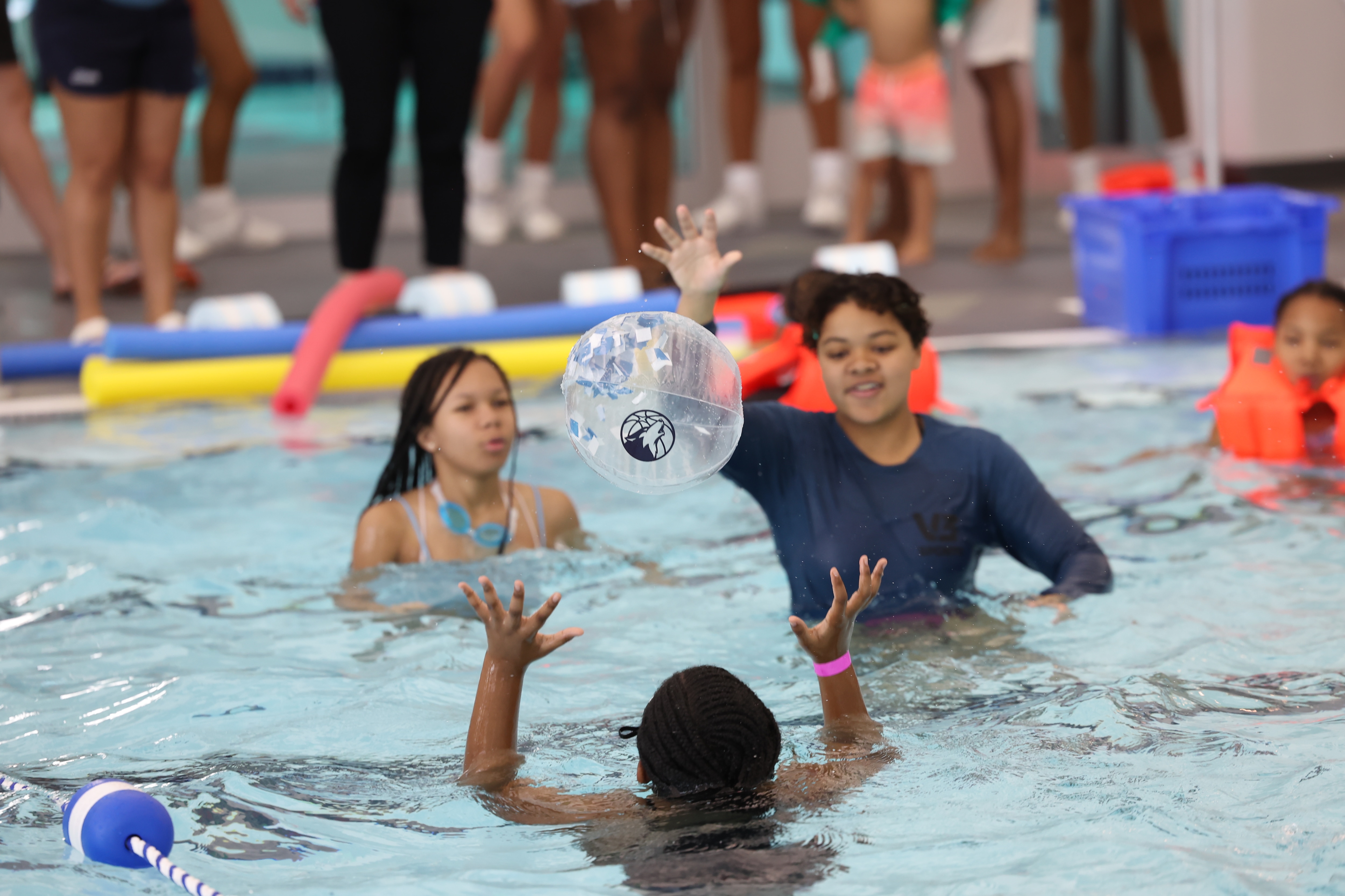 Swimberwolves Water Safety Class & Swim Party Photo Gallery | NBA.com