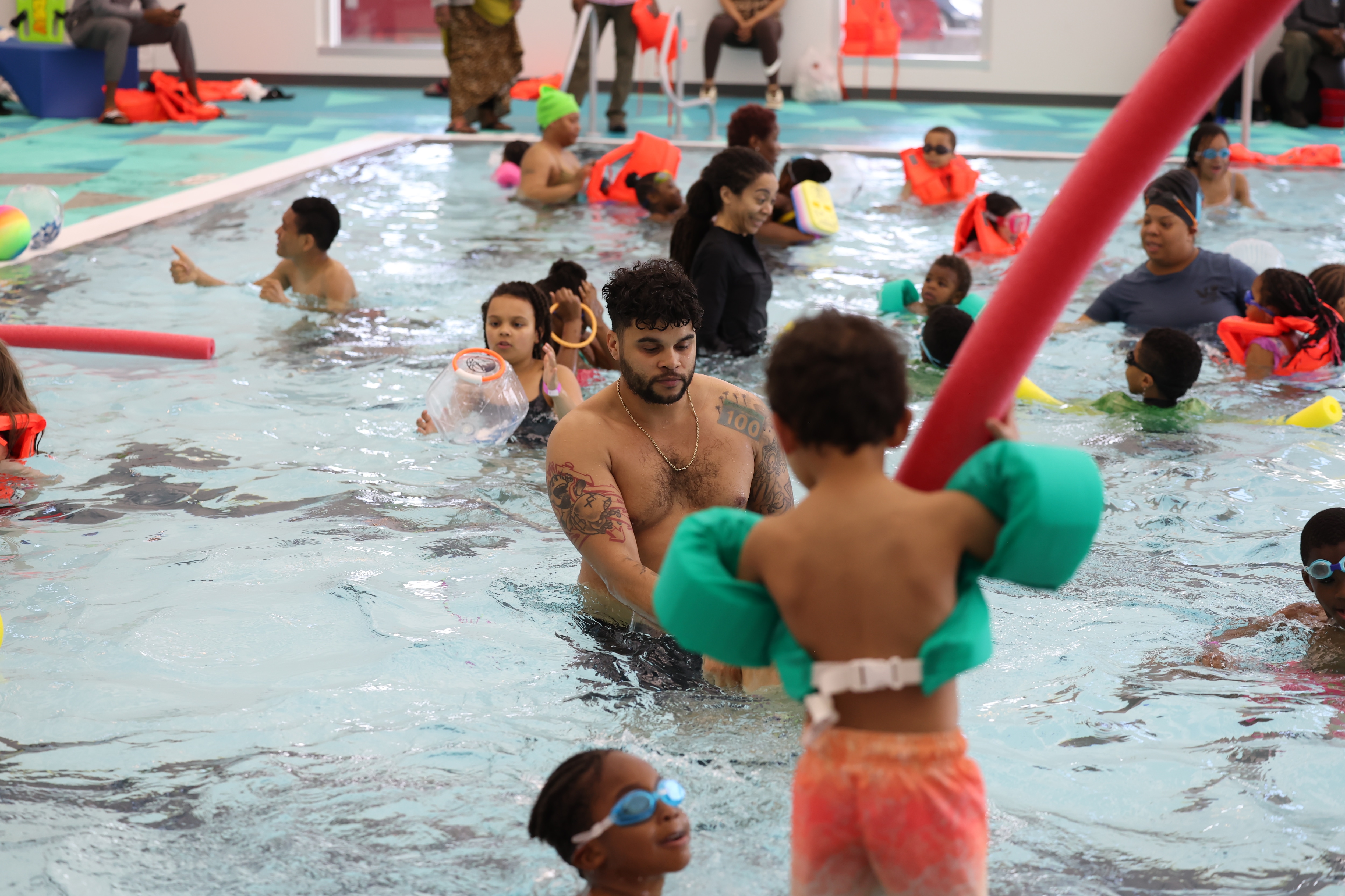 Swimberwolves Water Safety Class & Swim Party Photo Gallery | NBA.com