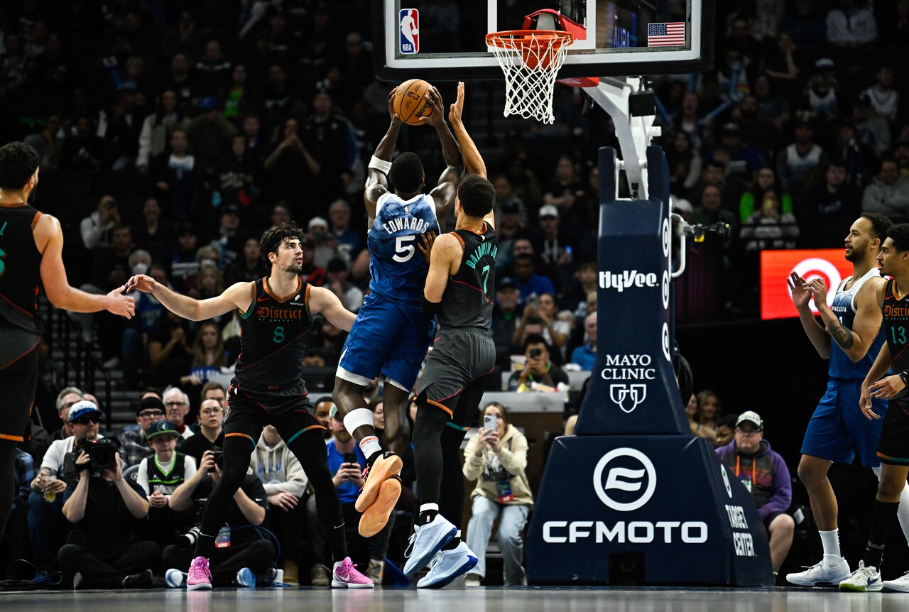 Wolves Pics: Anthony Edwards Career-High 51 Point Game | 04.09.24 ...