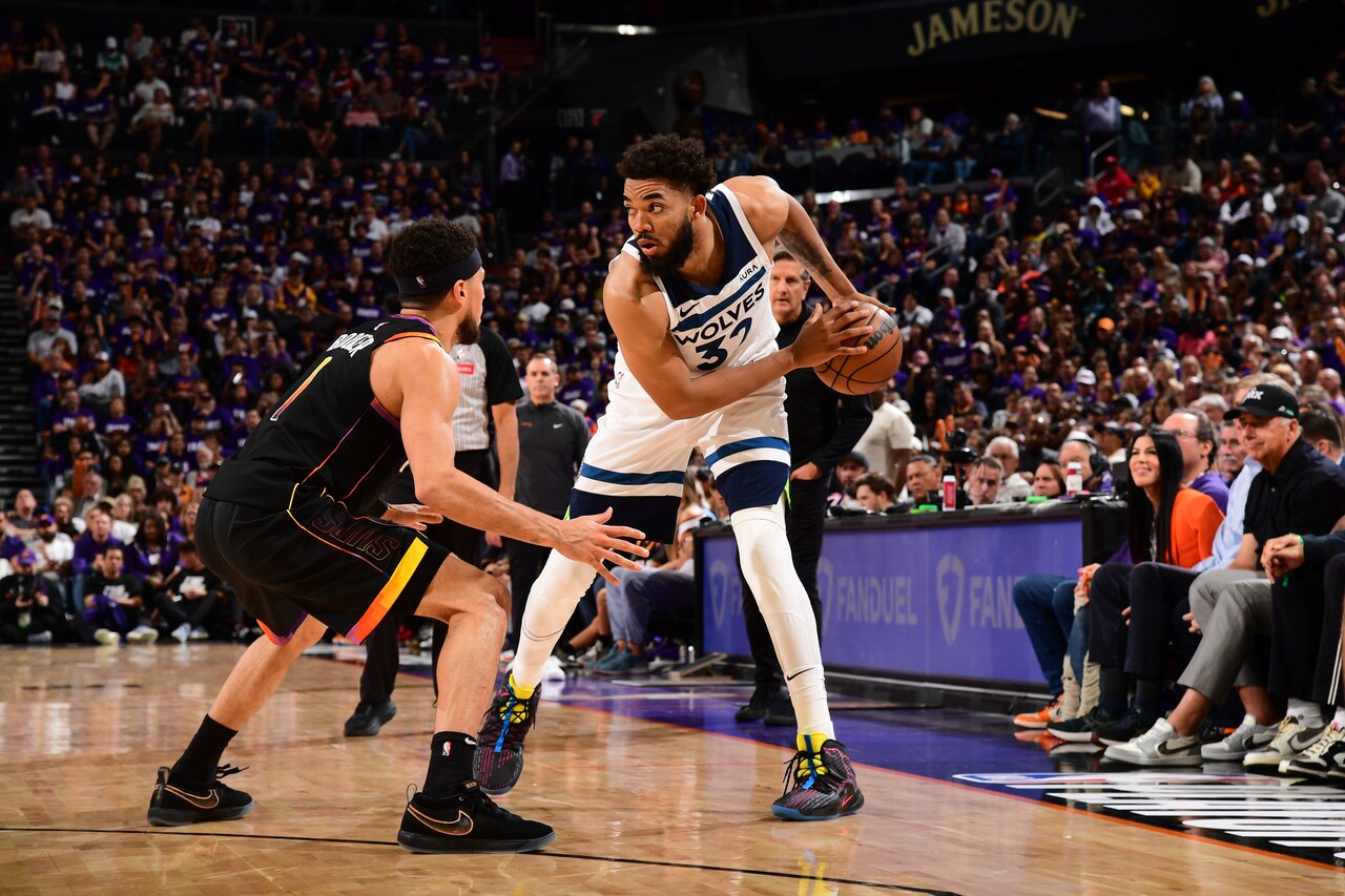 Wolves Pics: Wolves Defeat Suns In GAME 4 To SWEEP SERIES | 04.28.24 ...