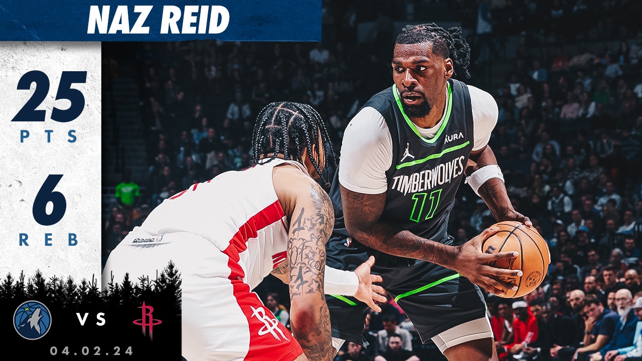 Naz Reid | Minnesota Timberwolves | NBA.com
