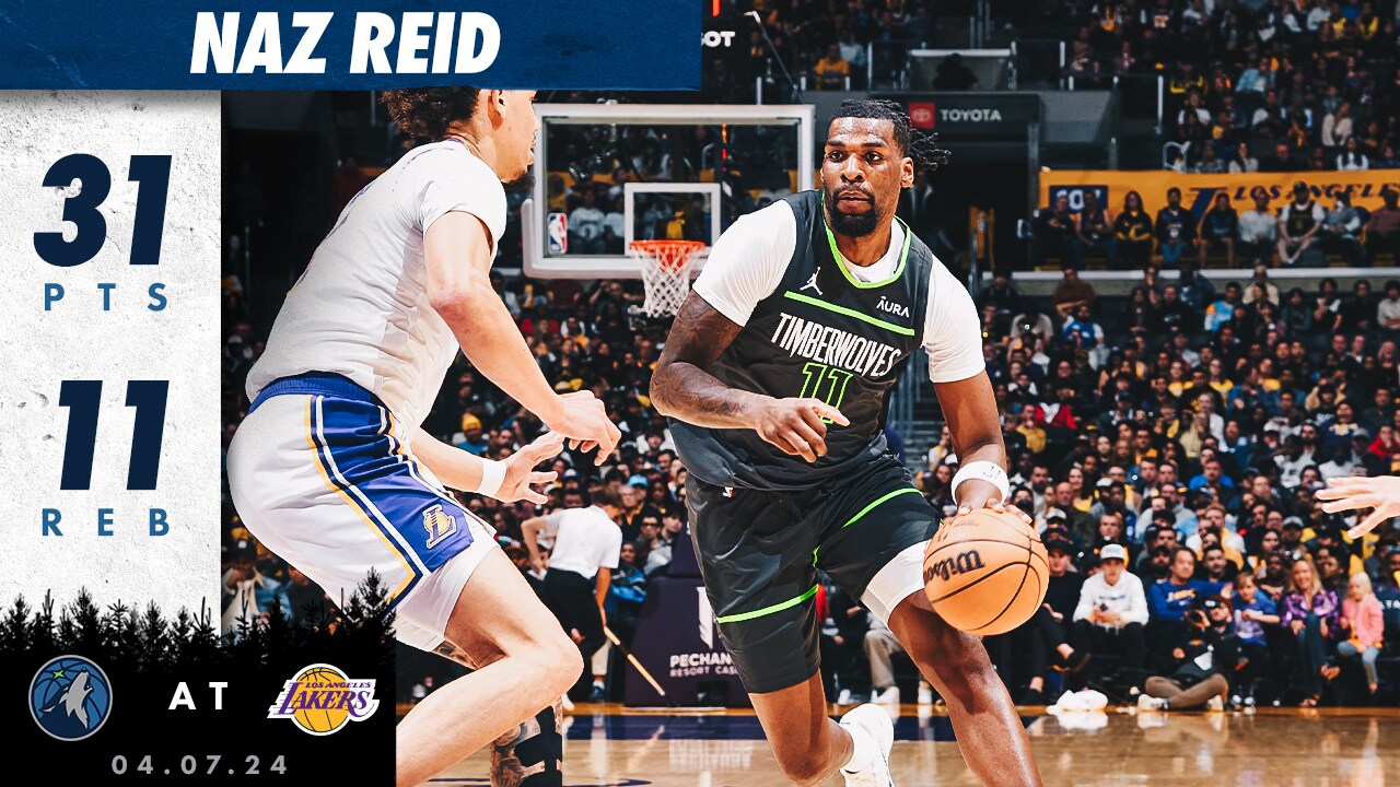 Naz Reid | Minnesota Timberwolves | NBA.com
