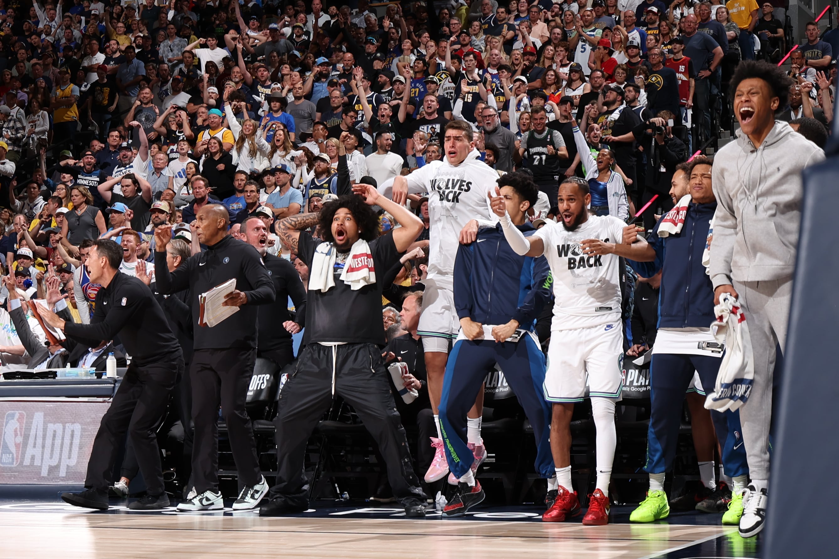Wolves Pics: Wolves Defeat Nuggets In Game 7 | 05.19.24 Photo Gallery ...
