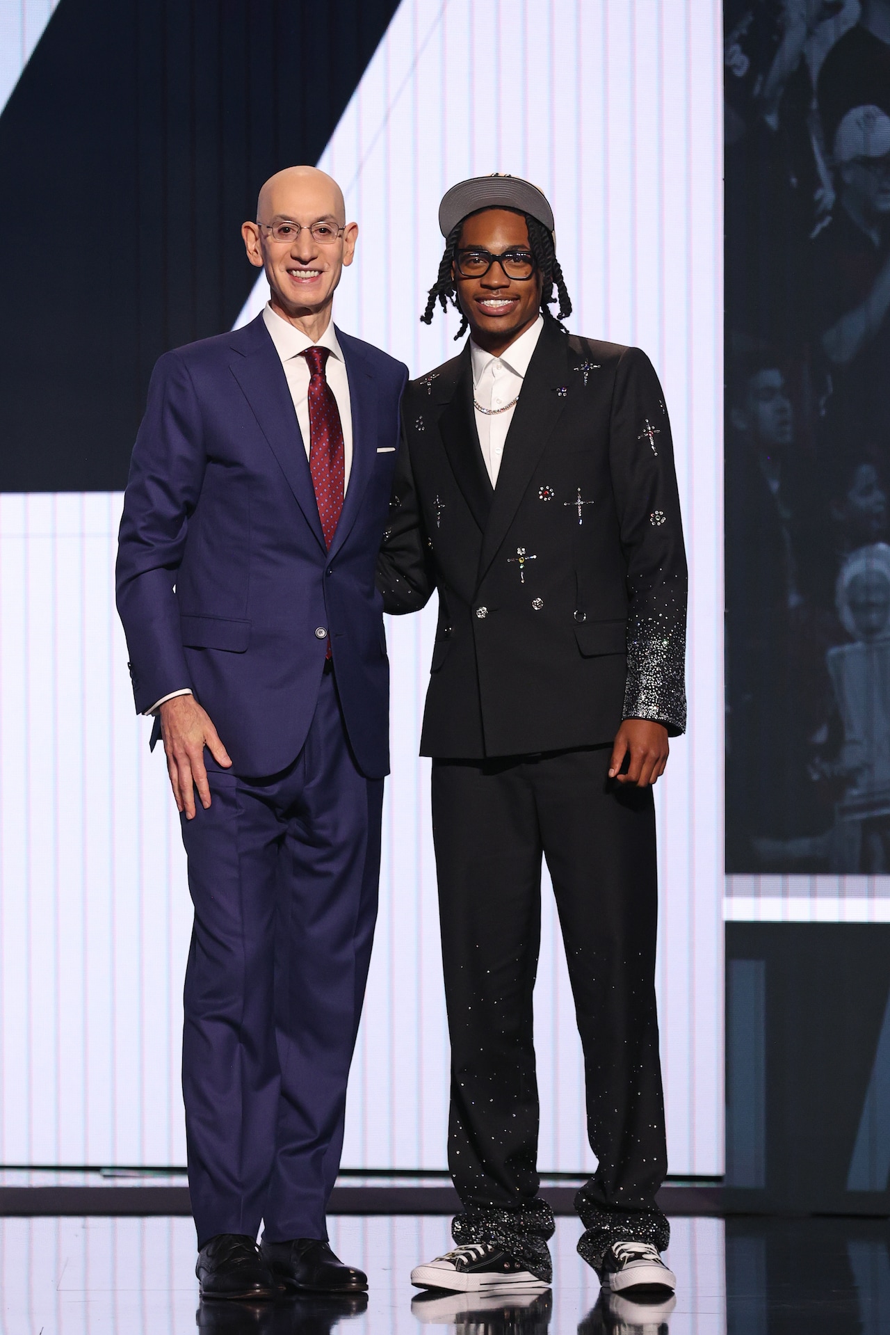 Wolves Pics: Rob Dillingham At 2024 NBA Draft | Minnesota Timberwolves