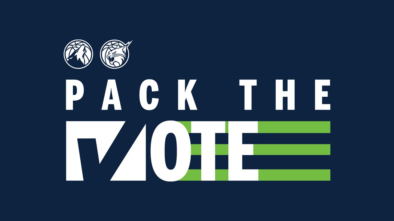 Timberwolves and Lynx Pack the Vote this Election Season | NBA.com