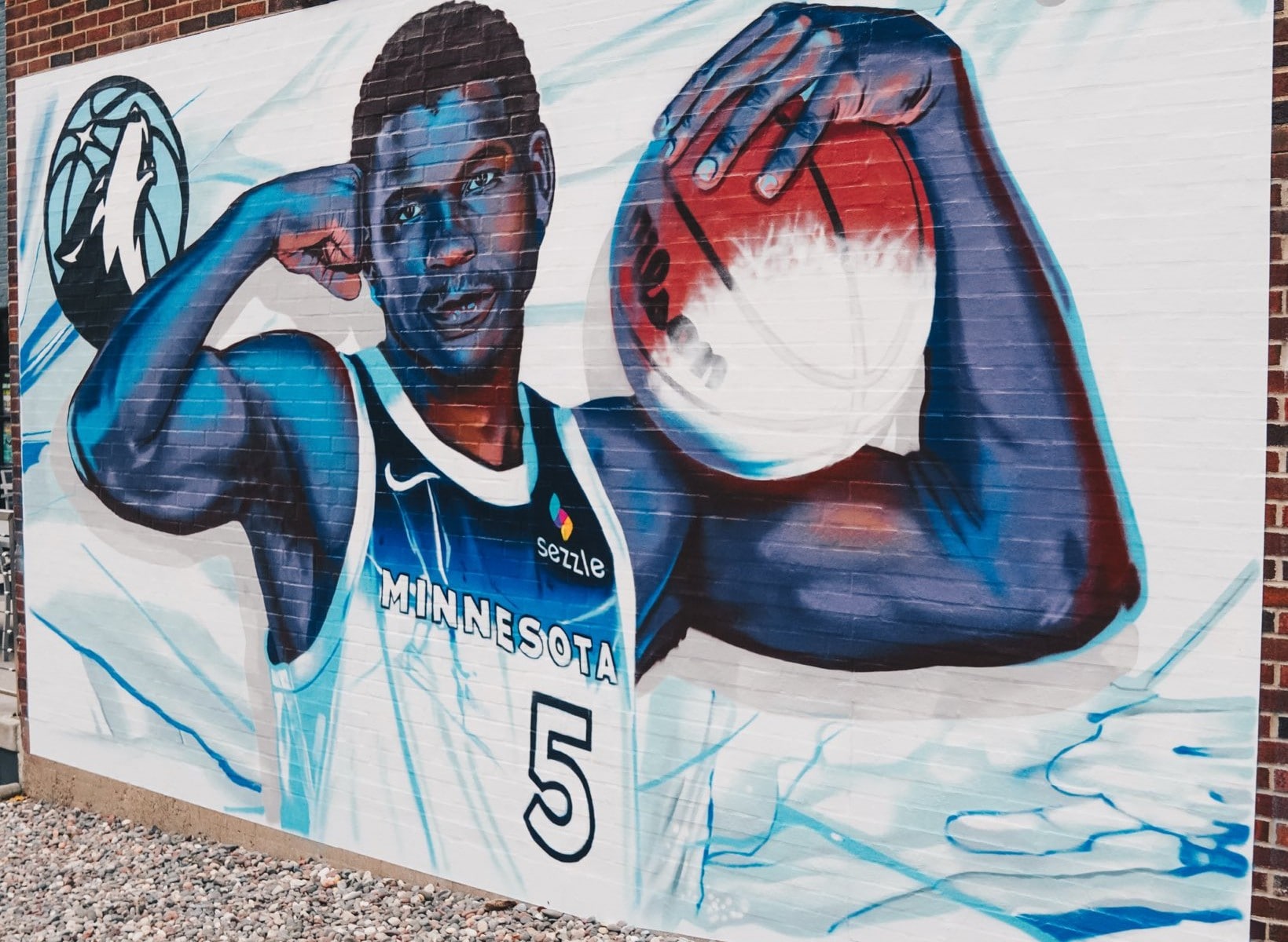 Anthony Edwards Mural Brings Timberwolves’ City Edition Vibes to Life ...
