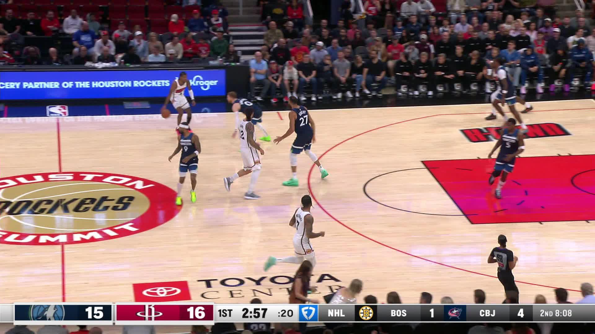 3-pointers by Anthony Edwards