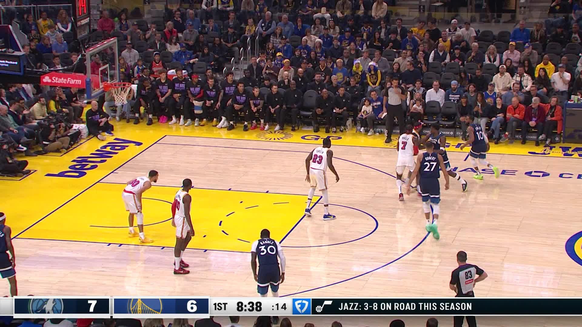 3-pointer by Anthony Edwards | Minnesota Timberwolves