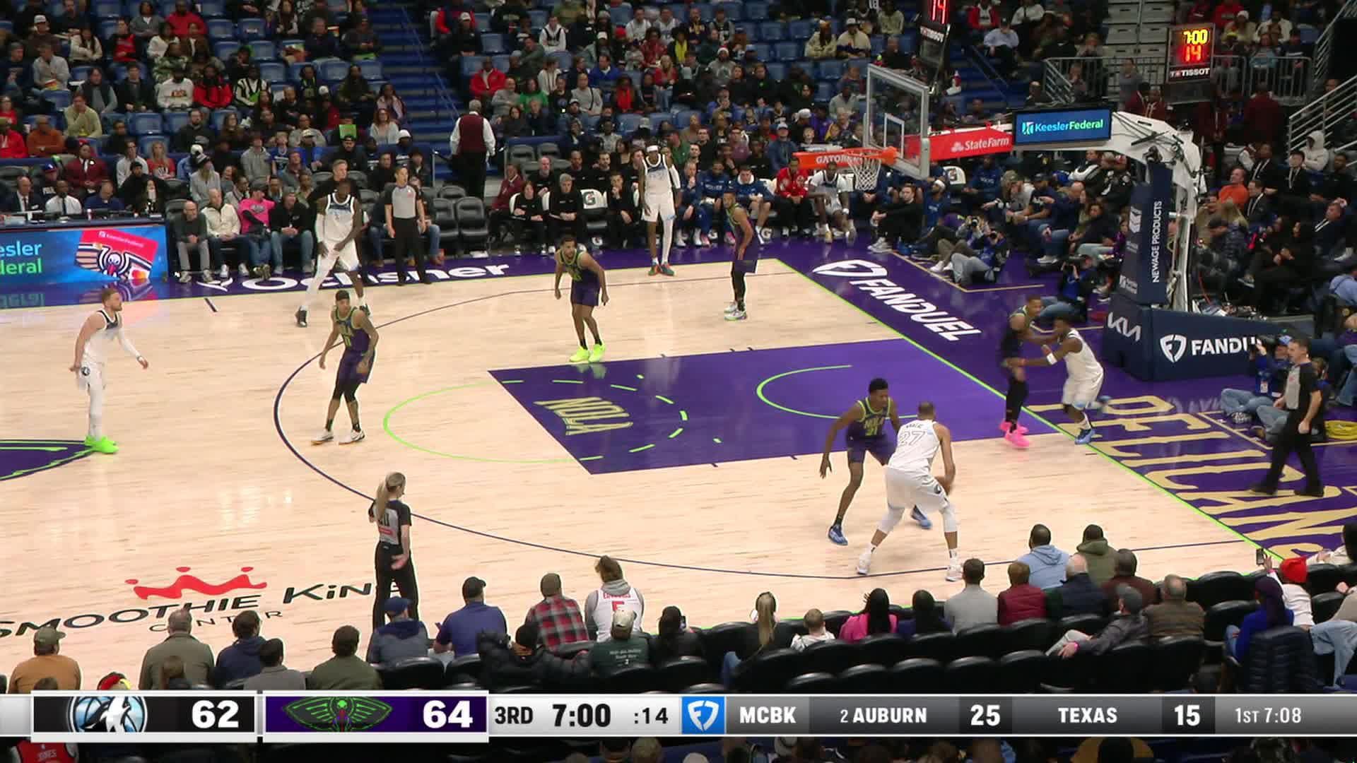 3-pointer by ANT | Minnesota Timberwolves