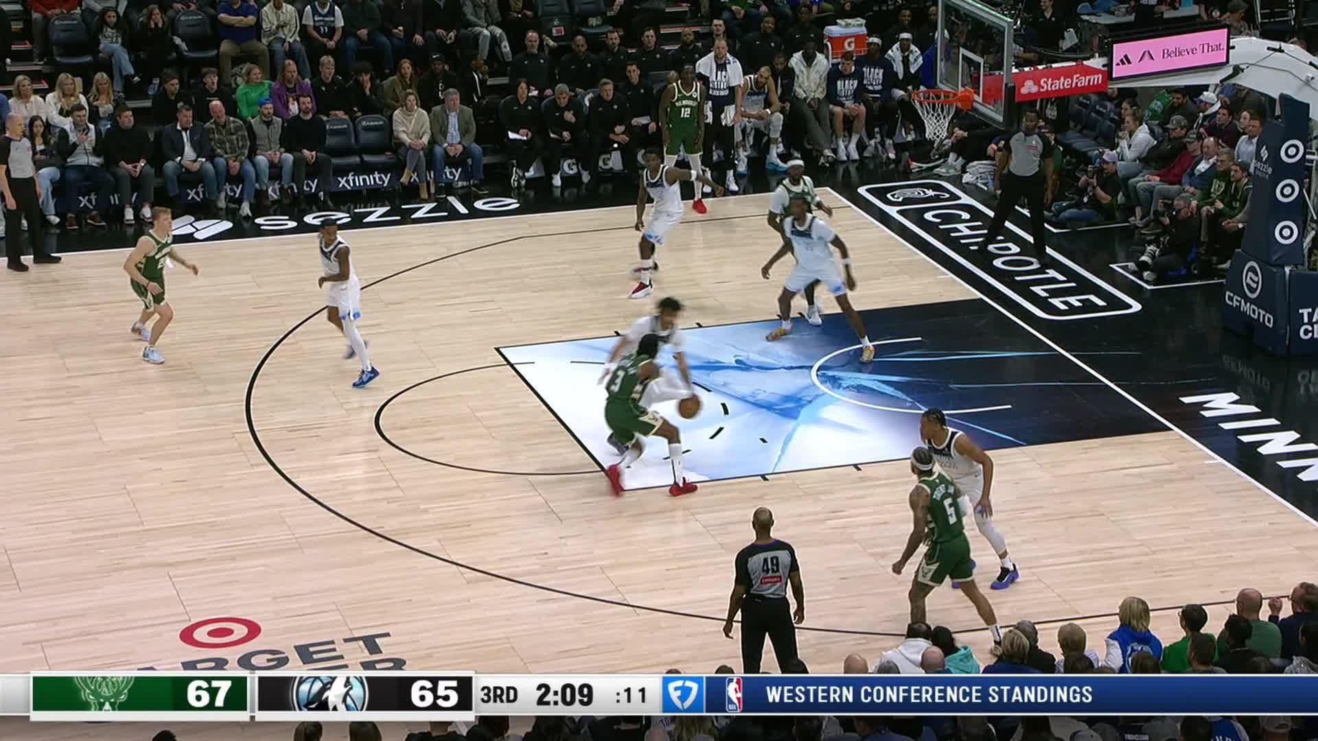 Block by Terrence Shannon Jr. | Minnesota Timberwolves