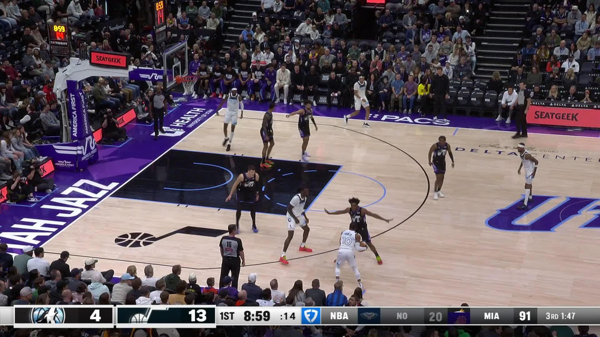 3-pointer by Terrence Shannon Jr. | Minnesota Timberwolves