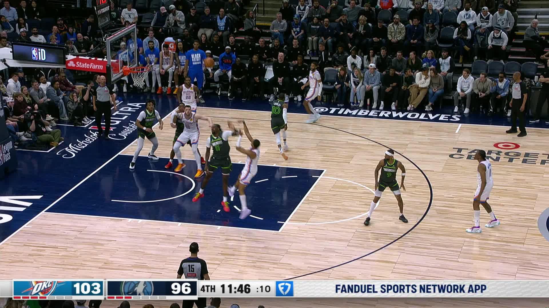 3-pointer by Naz Reid 3-pointer by Naz Reid