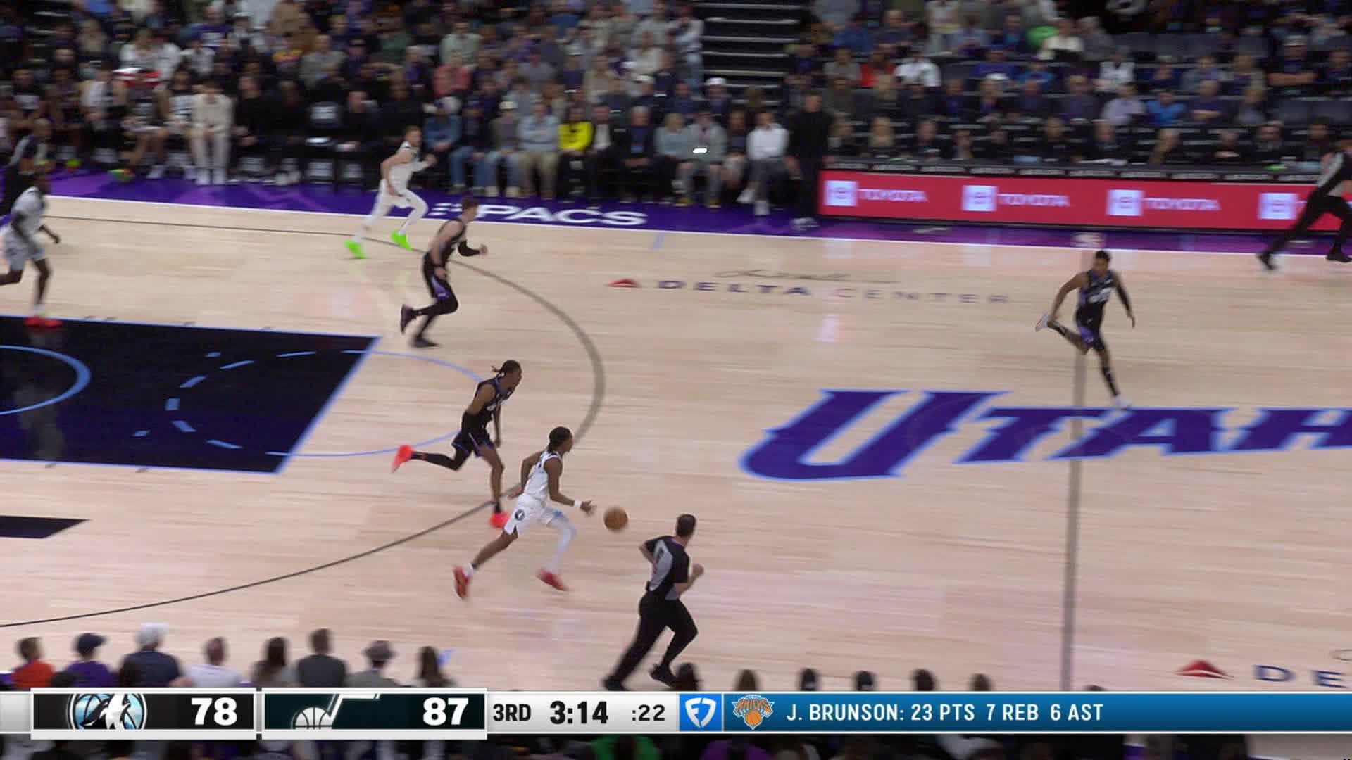 Naz Reid Three's | Minnesota Timberwolves