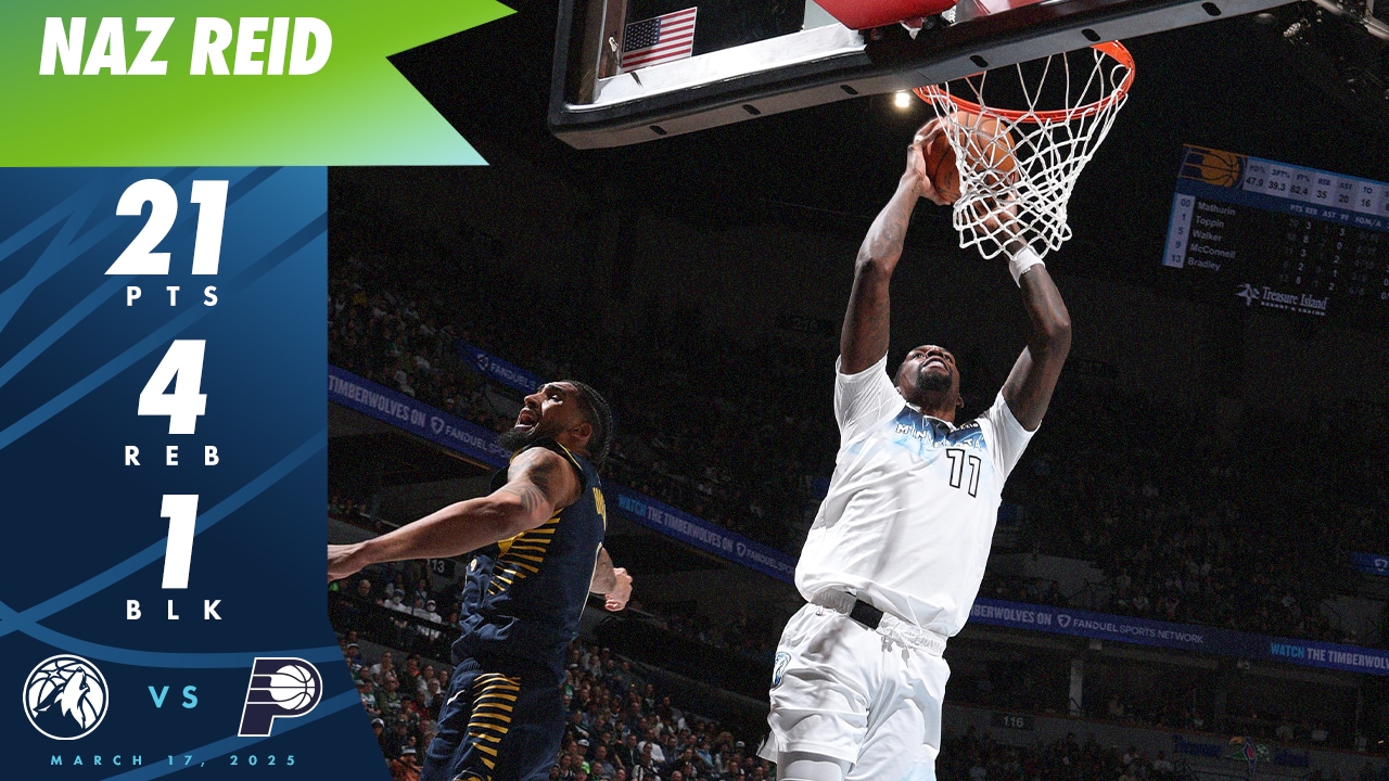 Naz Reid | Center-Forward | Minnesota Timberwolves | NBA.com