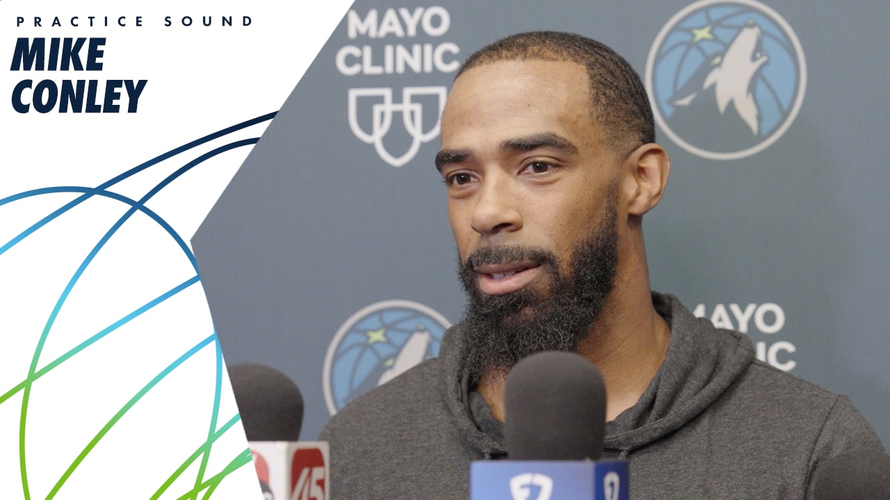 “We’re Trying To Get The Best Seed Possible.” | Mike Conley Practice ...