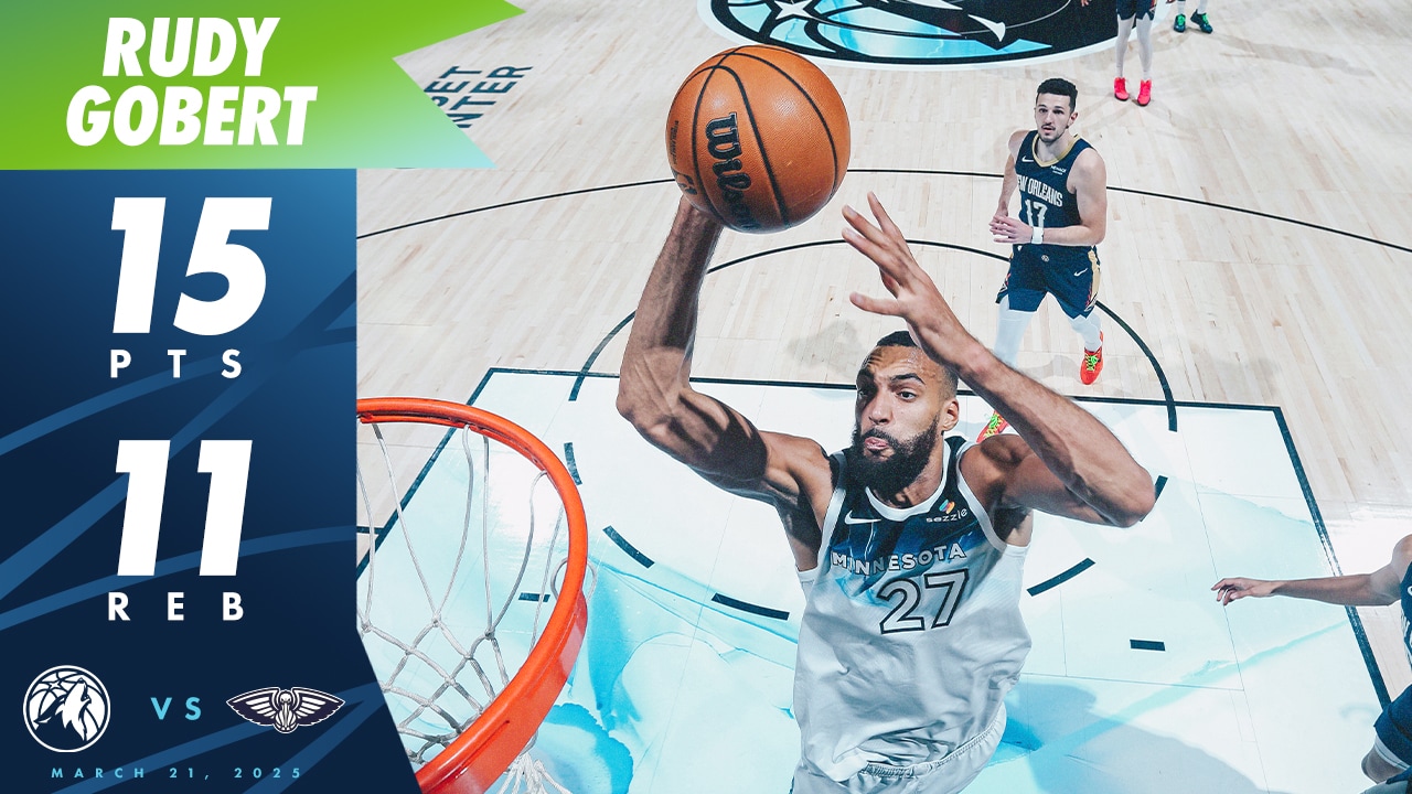 Rudy Gobert | Center | Minnesota Timberwolves | NBA.com