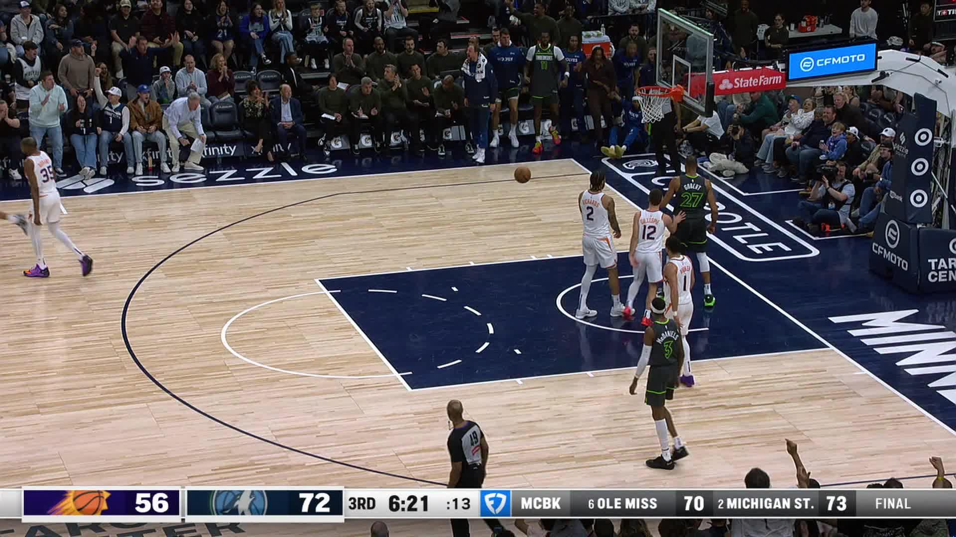 Dunk by Rudy Gobert