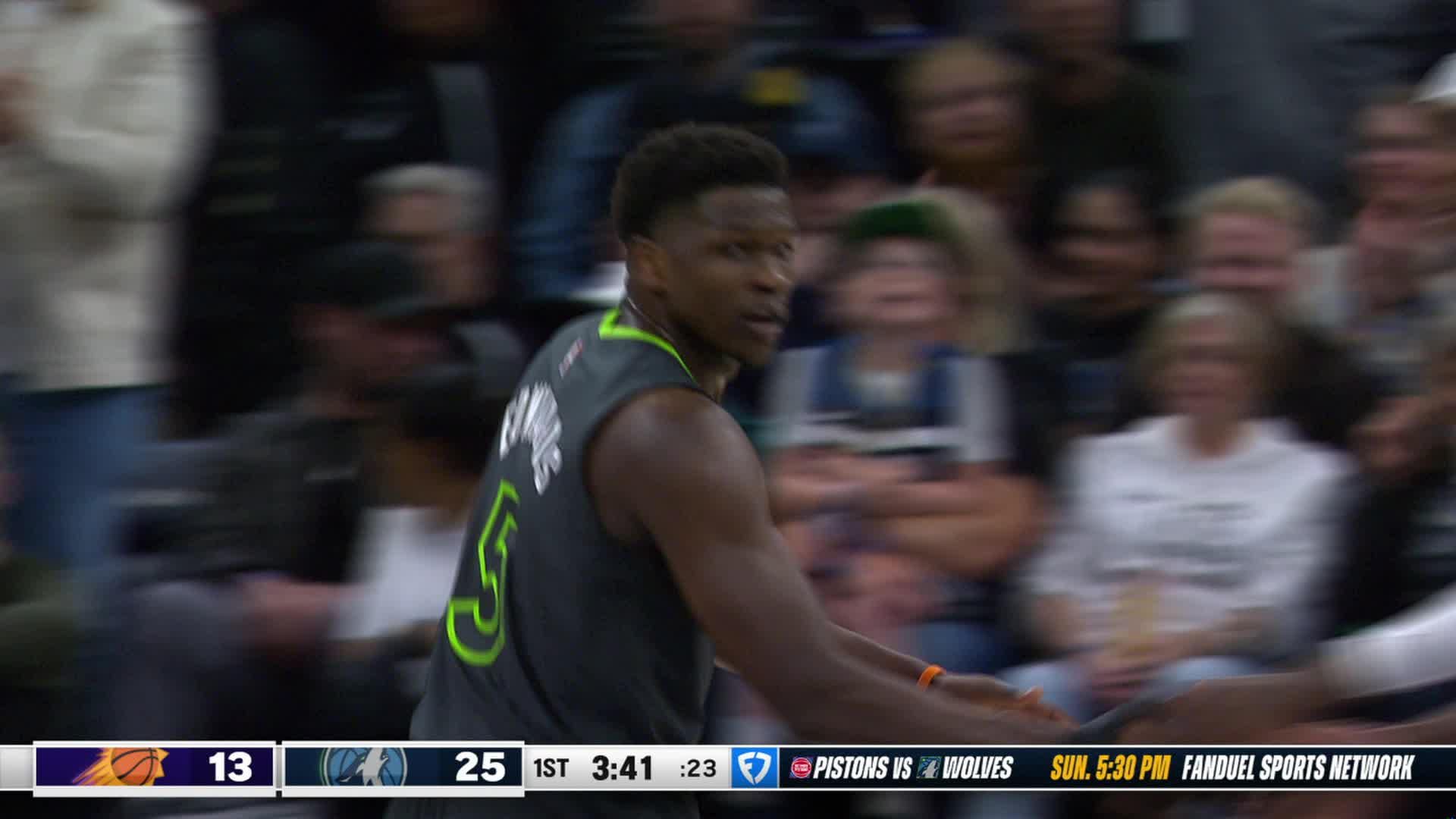 3-pointer by Anthony Edwards