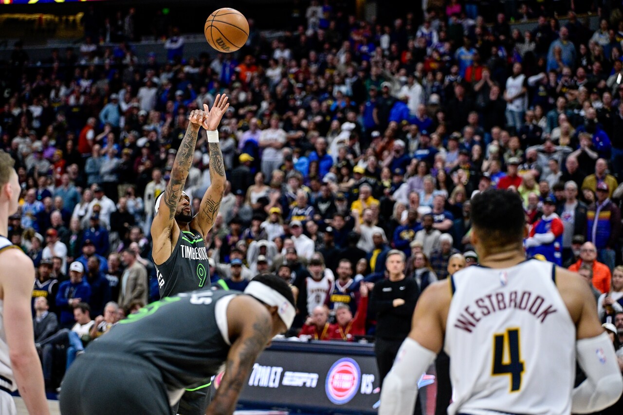 Wolves Pics: Wolves Defeat Nuggets | 04.01.25 | Minnesota Timberwolves