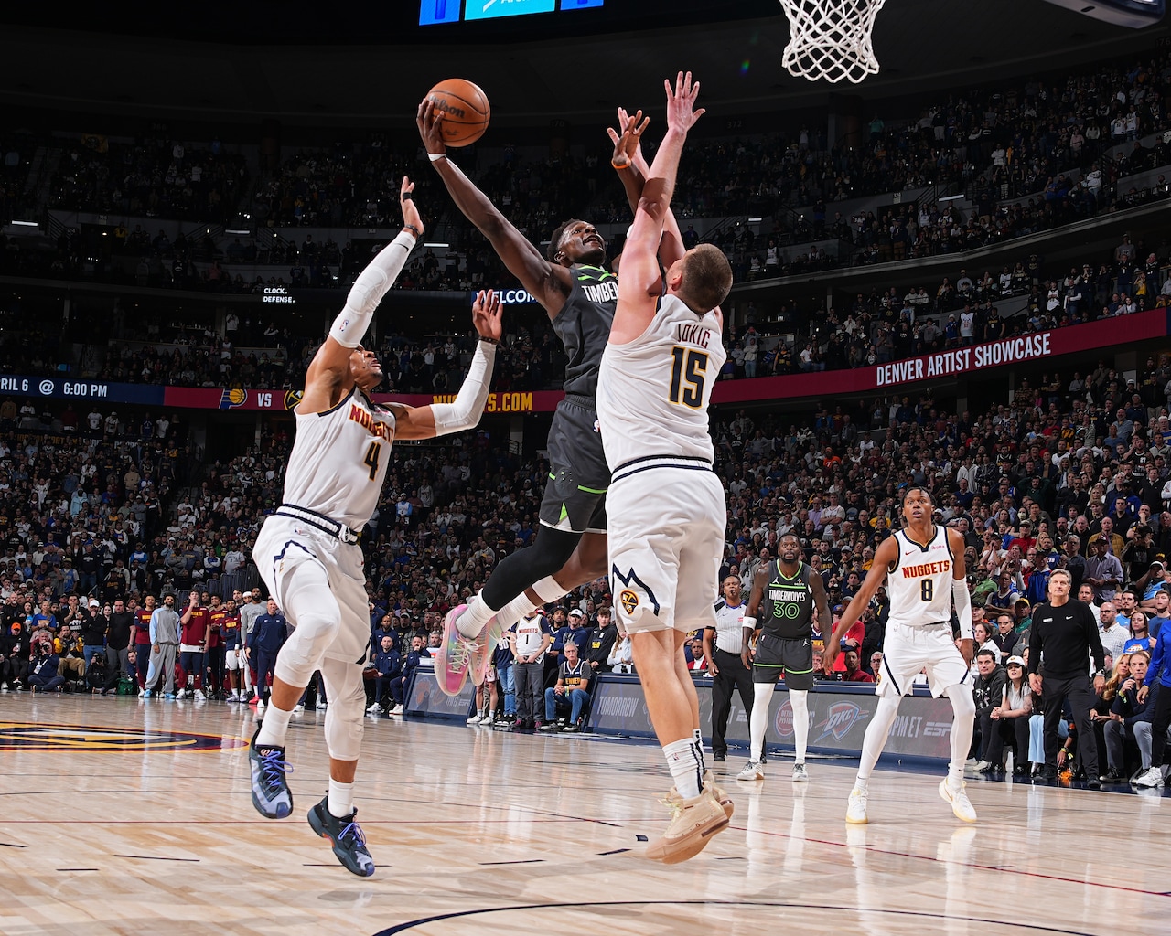 Wolves Pics: Wolves Defeat Nuggets | 04.01.25 | Minnesota Timberwolves