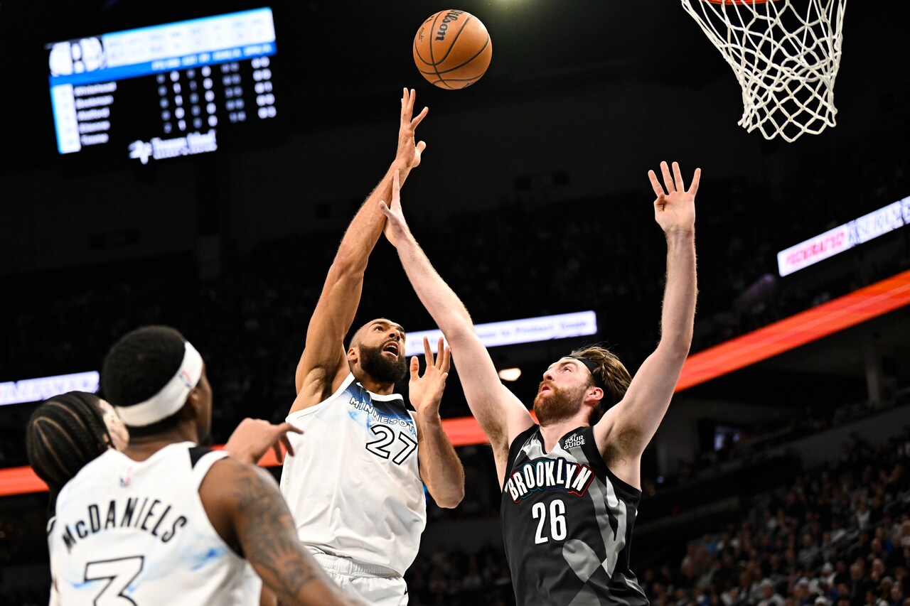 Wolves Pics: Rudy Gobert TIES Career-High With 35 Points | 04.11.25 ...