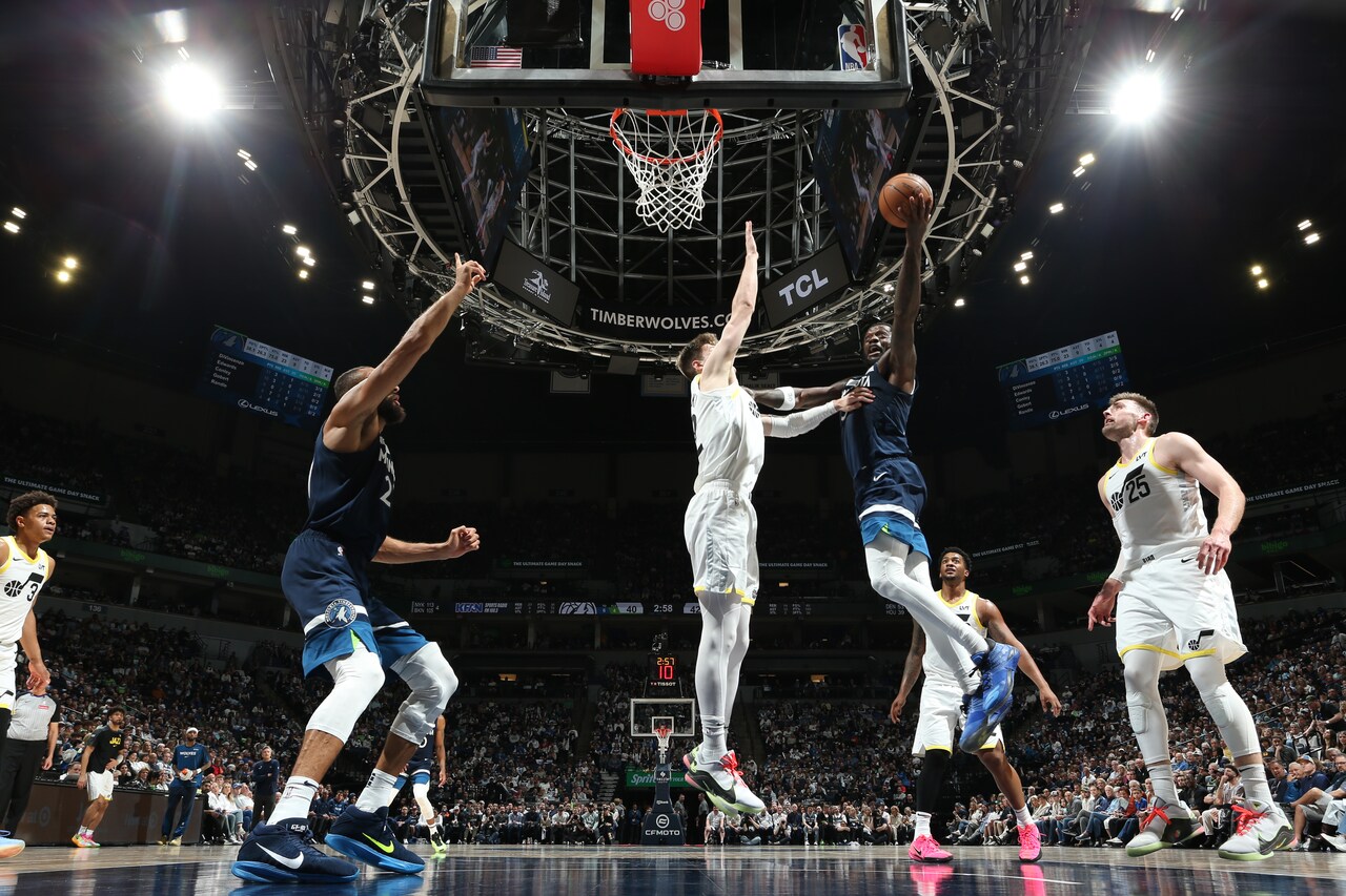 Wolves Pics: Wolves Beat Jazz In Regular Season Finale, 116-105 | 04.13 ...