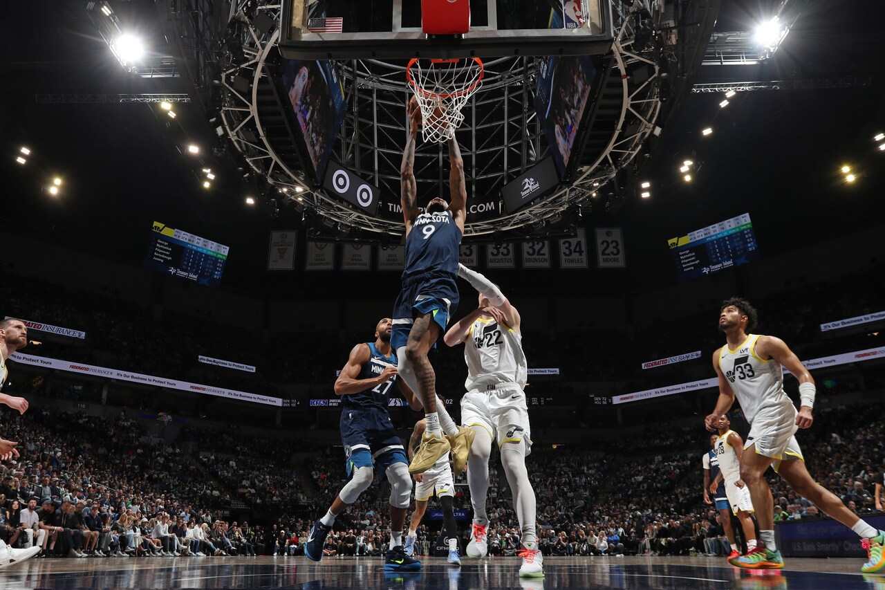 Wolves Pics: Wolves Beat Jazz In Regular Season Finale, 116-105 | 04.13 ...