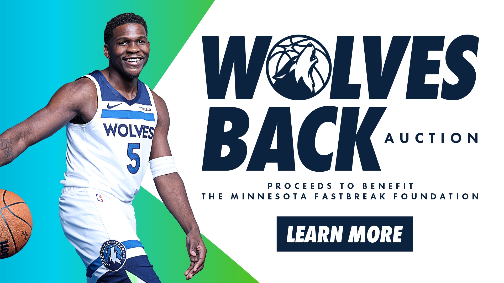 Timberwolves Wolves Back Playoff Auction | Minnesota Timberwolves