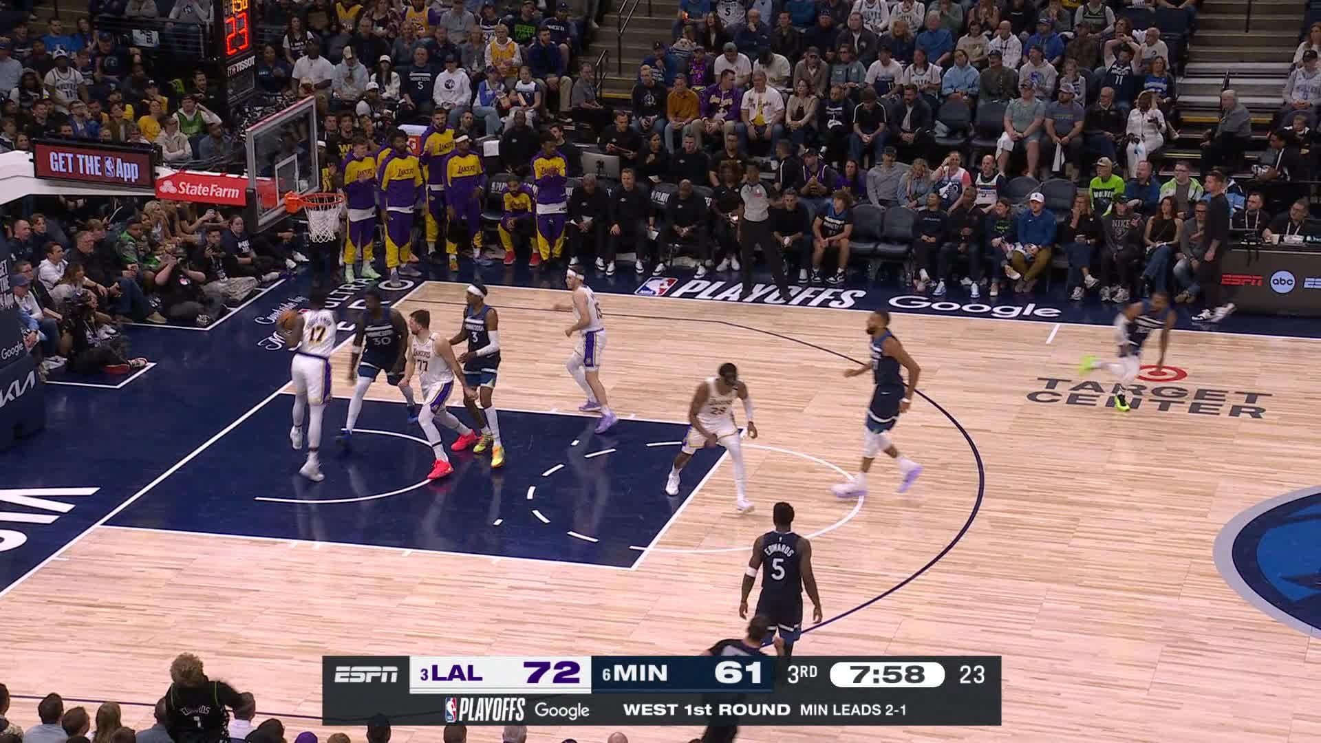 Block by Mike Conley | Minnesota Timberwolves